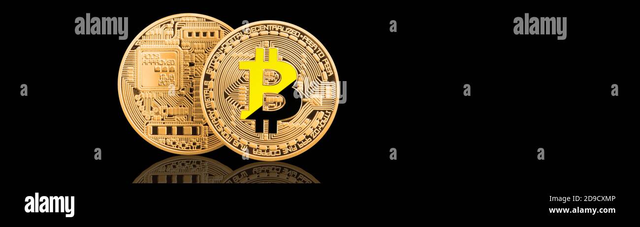 Cryptocurrency concept. Trends in bitcoin exchange rates. Rise and fall ...