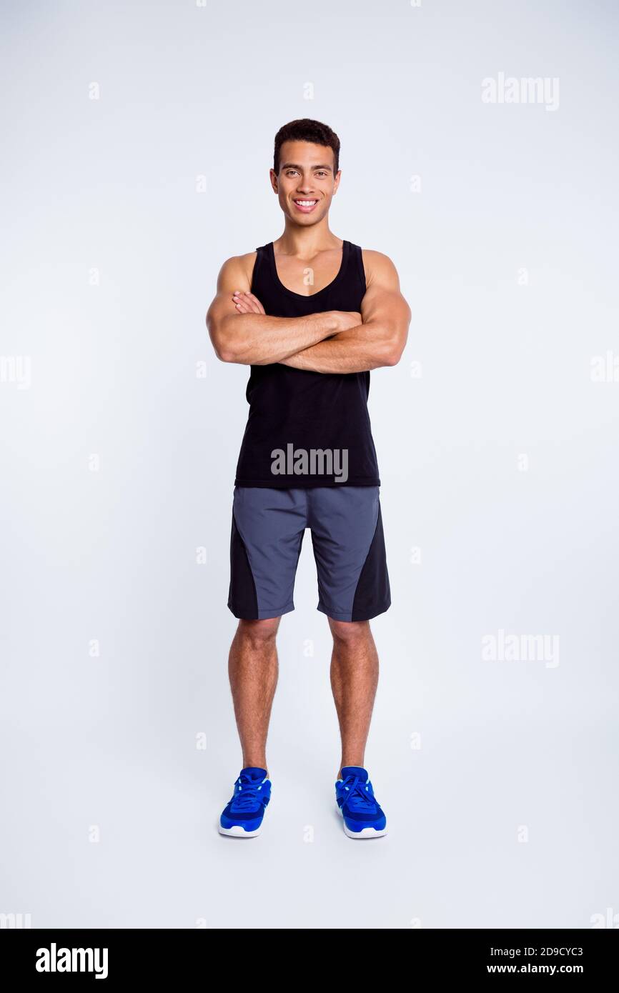 Male body builder arms hi-res stock photography and images - Alamy