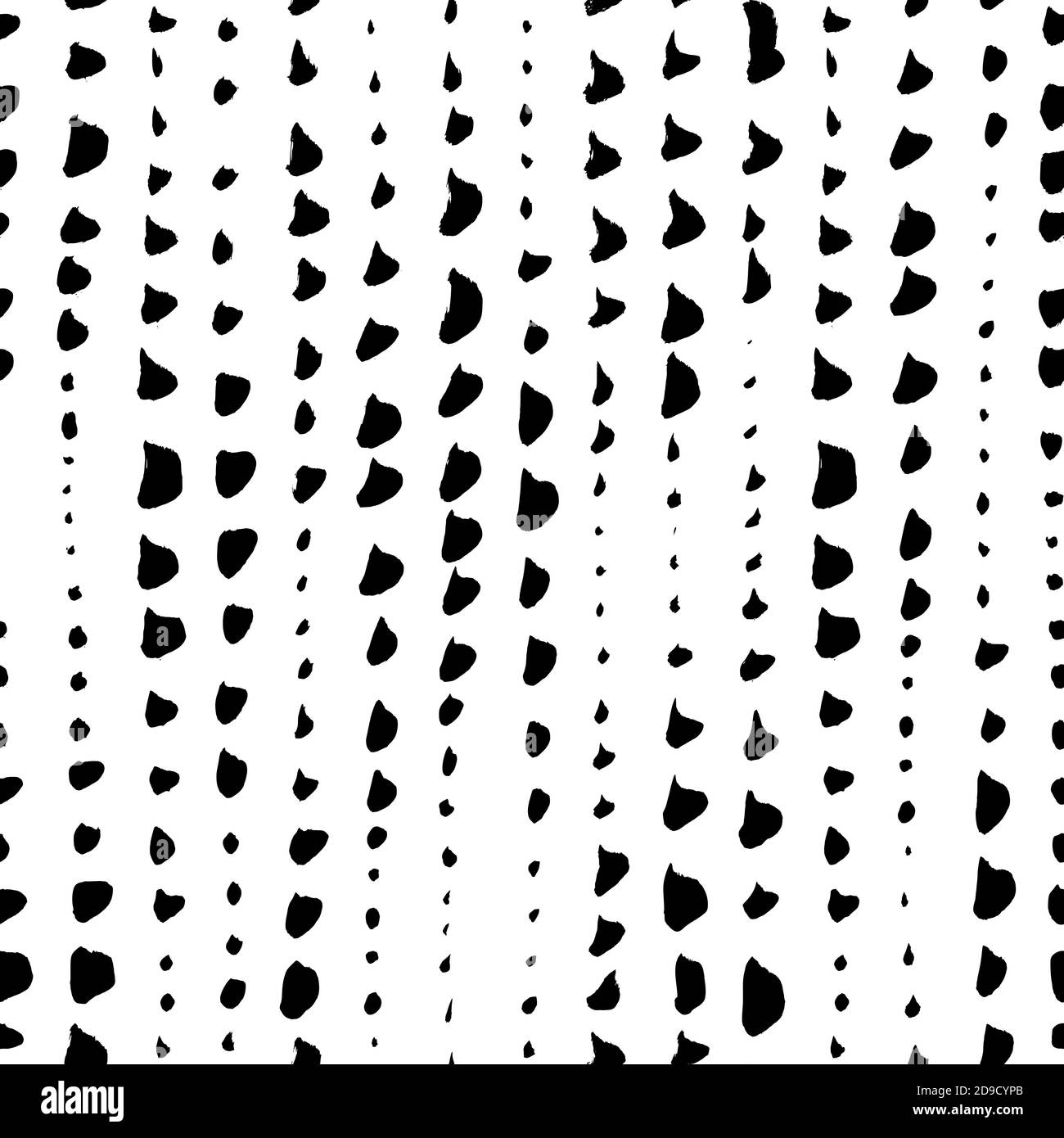 Hand drawn vertical vector dotted lines pattern Stock Vector Image ...