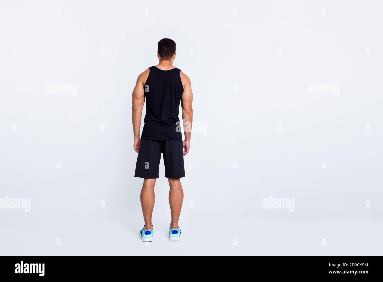 Male bodybuilder rear hi-res stock photography and images - Alamy