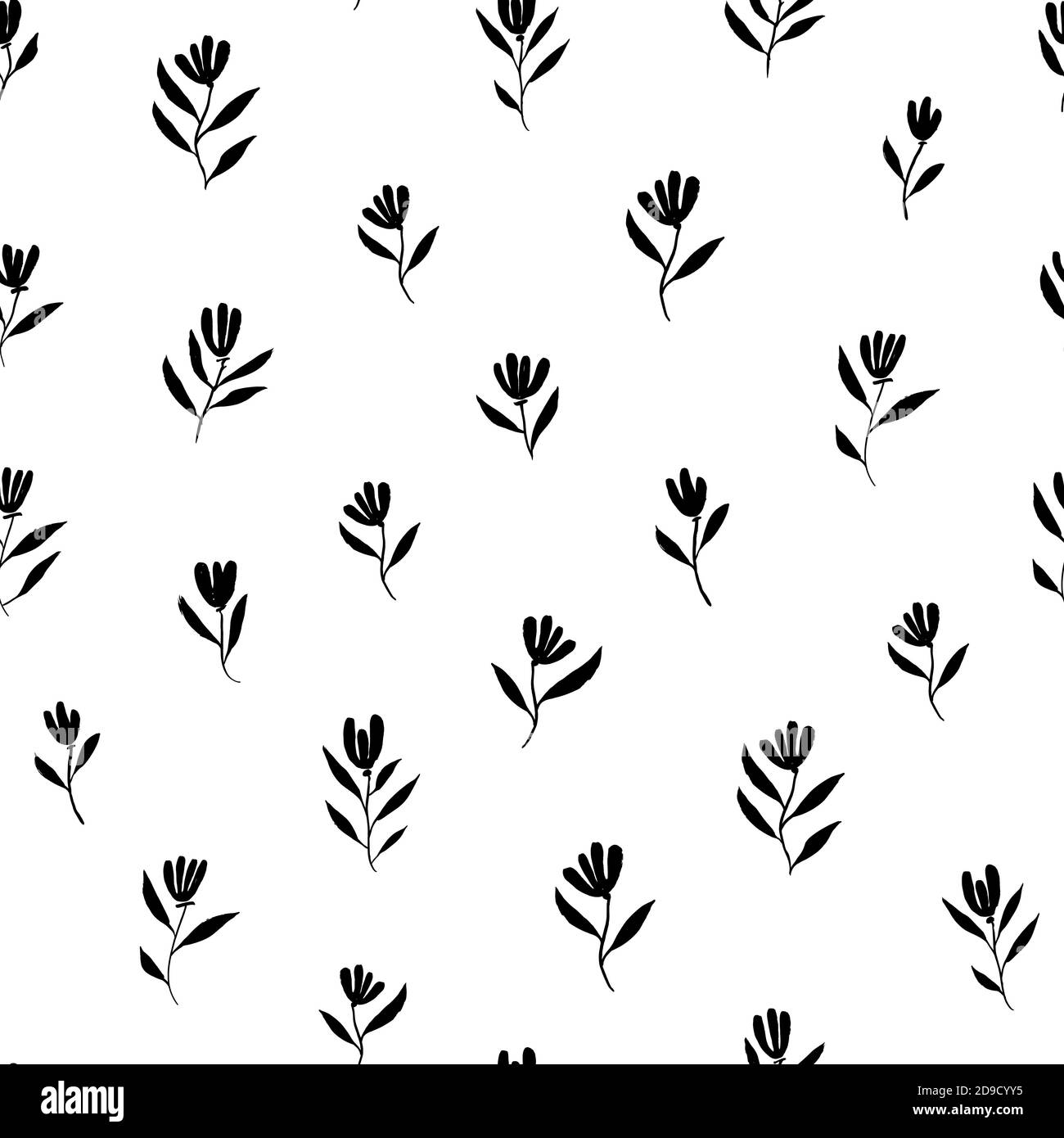 Simple flowers Stock Vector Images - Alamy