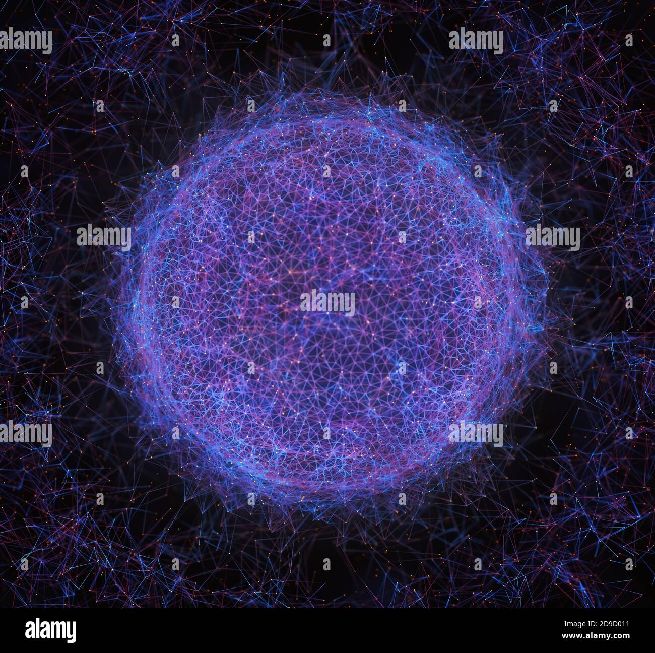 Biotechnology or biotech and study of cells and microorganisms. Concept ...