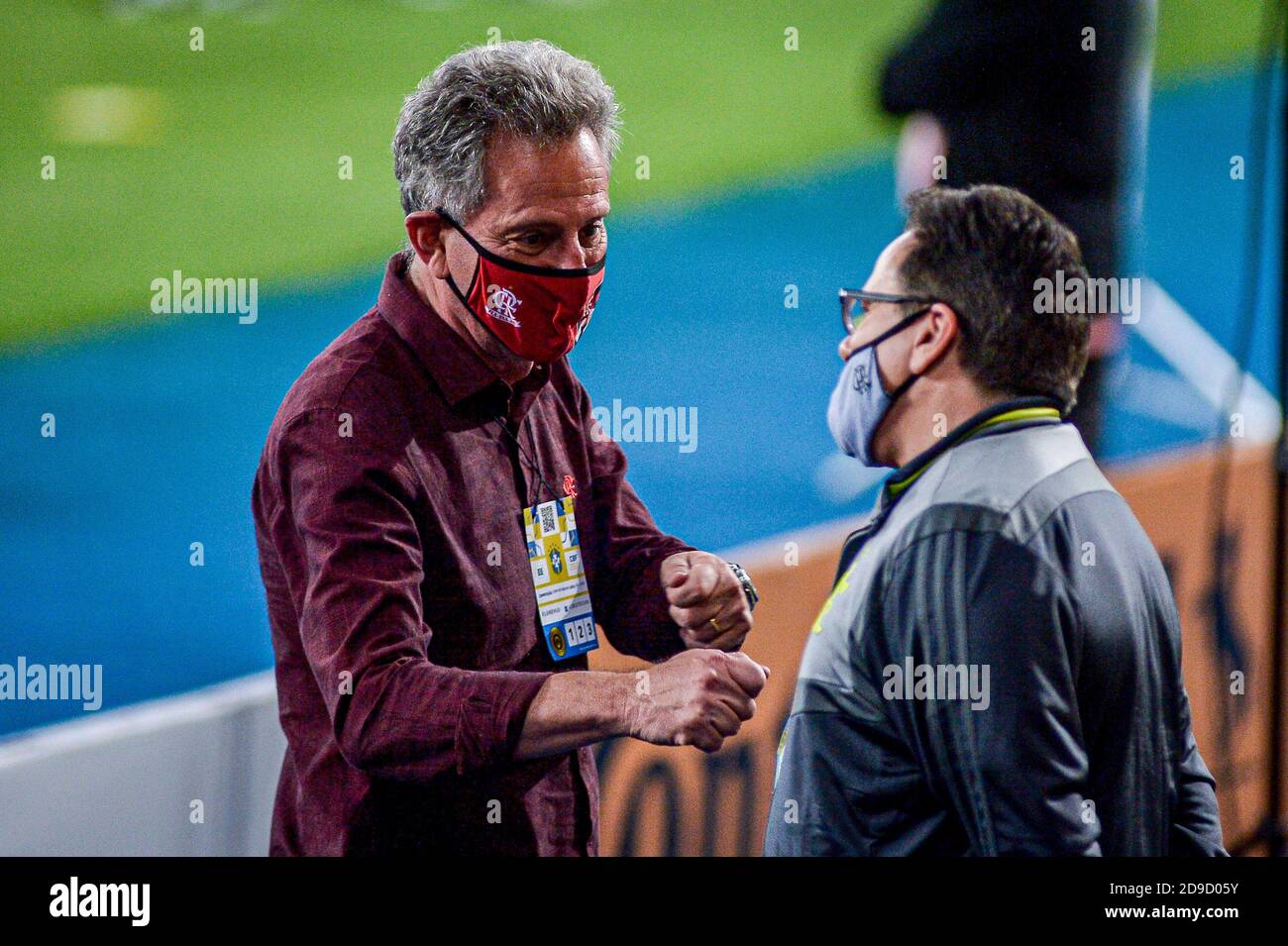 Rio De Janeiro, Brazil. 01st Feb, 2012. Flamengo President Rodolfo ...