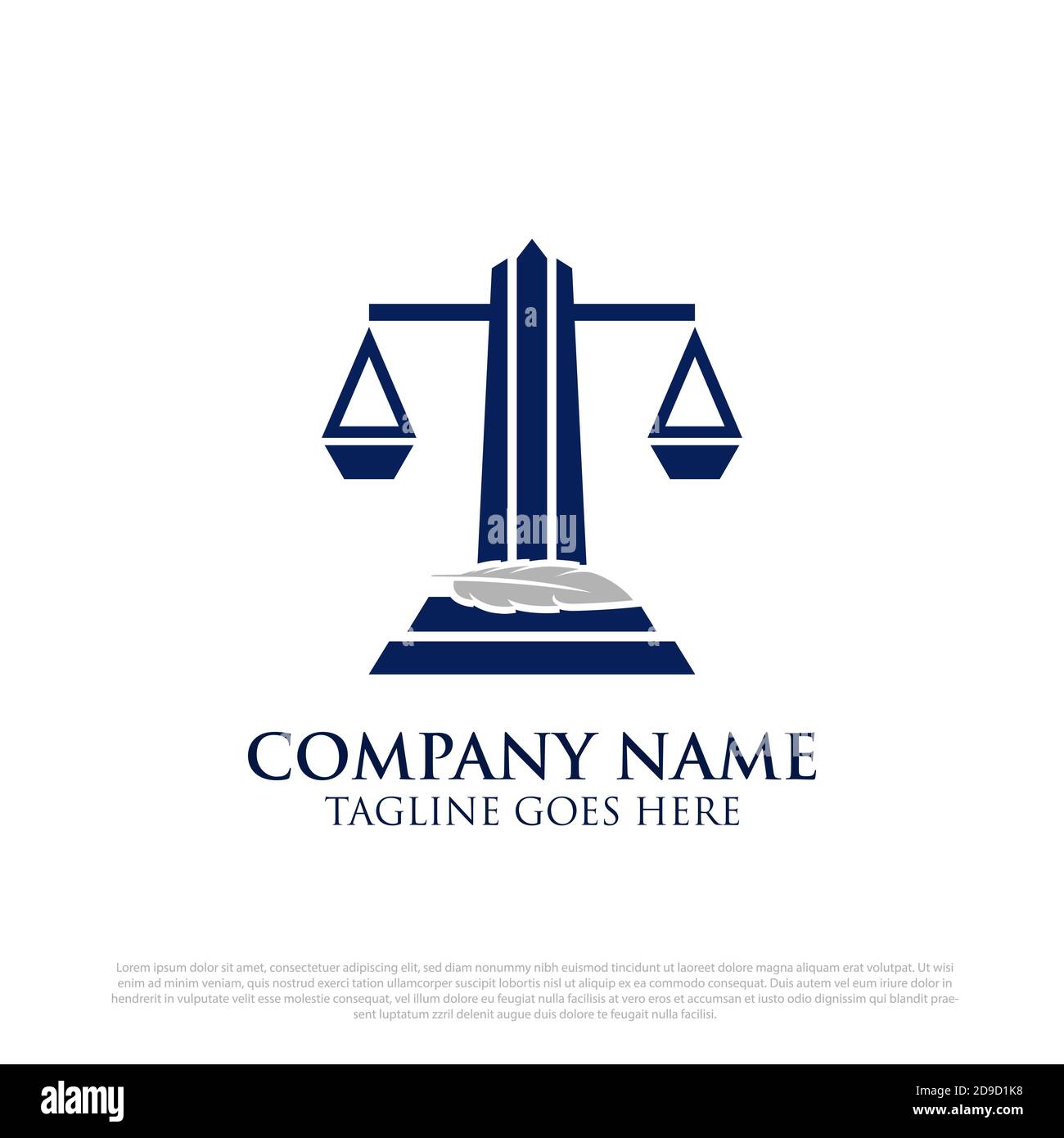 Legal logo Stock Vector Images - Alamy