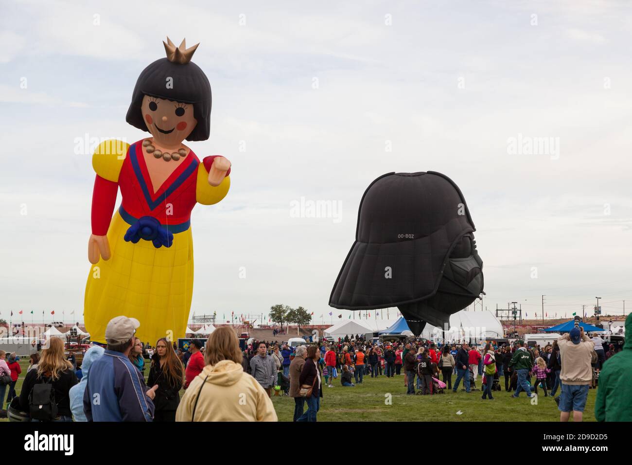 Albuquerque, New Mexico / USA - October 8, 2014: A princess shaped ...