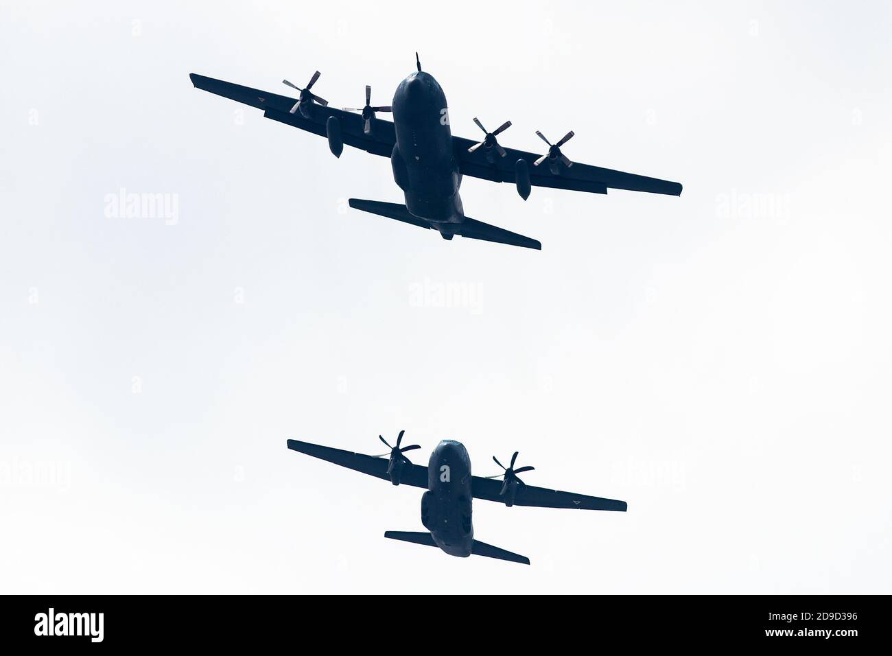 Mexican Air Force aircraft is seen in the 16 Military parade. This ...