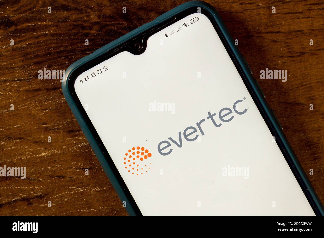 Brazil. 19th Sep, 2020. In this photo illustration the Evertec logo ...
