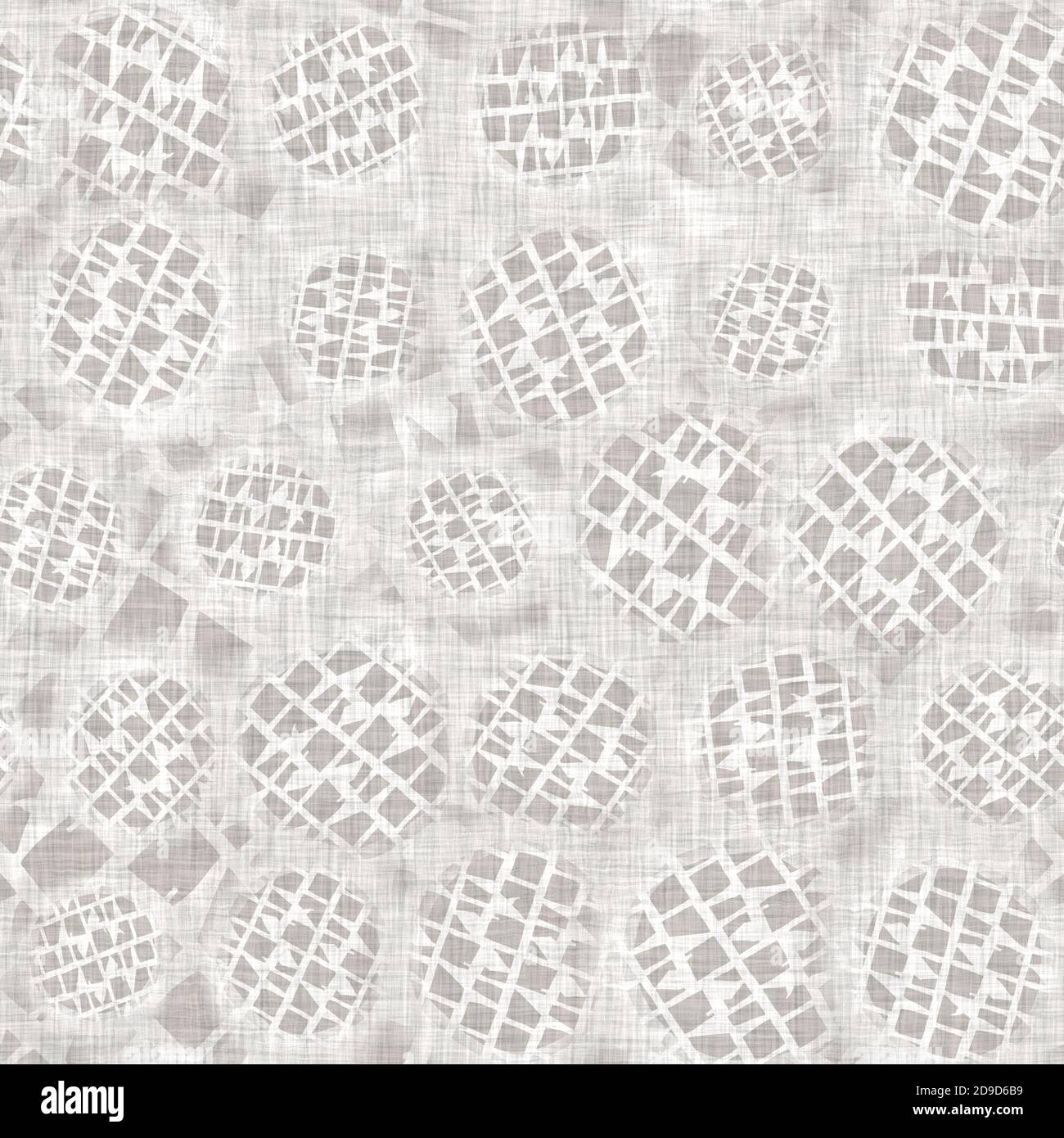 Seamless light grey woven collage linen texture background. Flax hemp ...