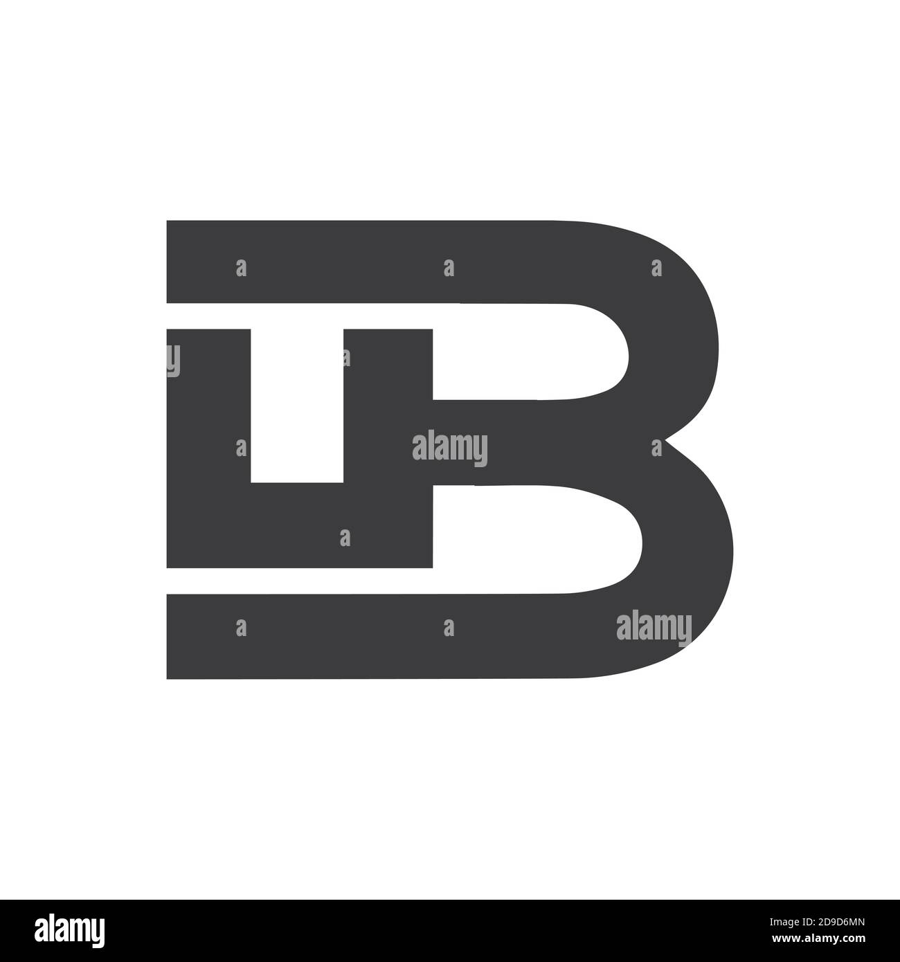 Initial letter ub logo or bu logo vector design template Stock Vector ...