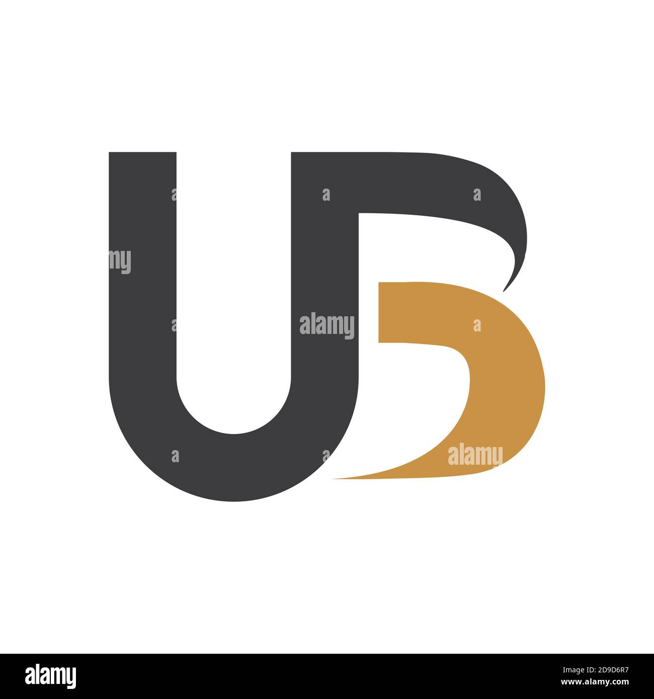 Initial letter ub logo or bu logo vector design template Stock Vector Image & Art - Alamy