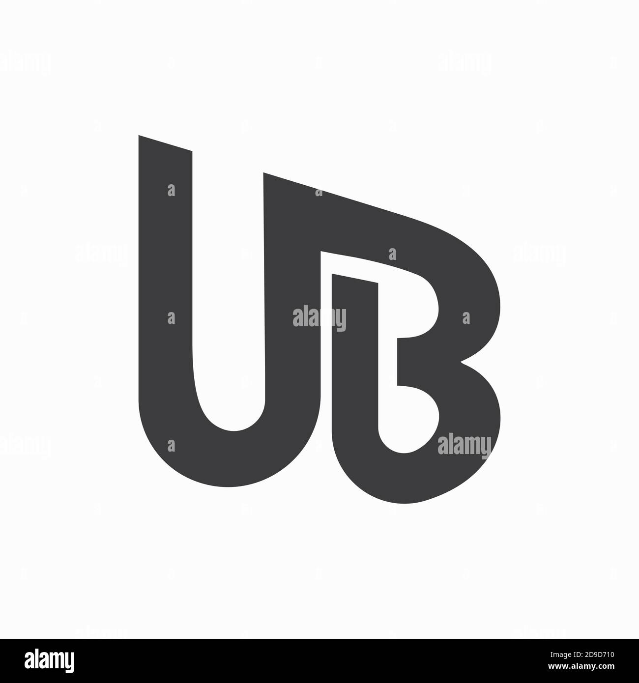 Initial letter ub logo or bu logo vector design template Stock Vector Image & Art - Alamy