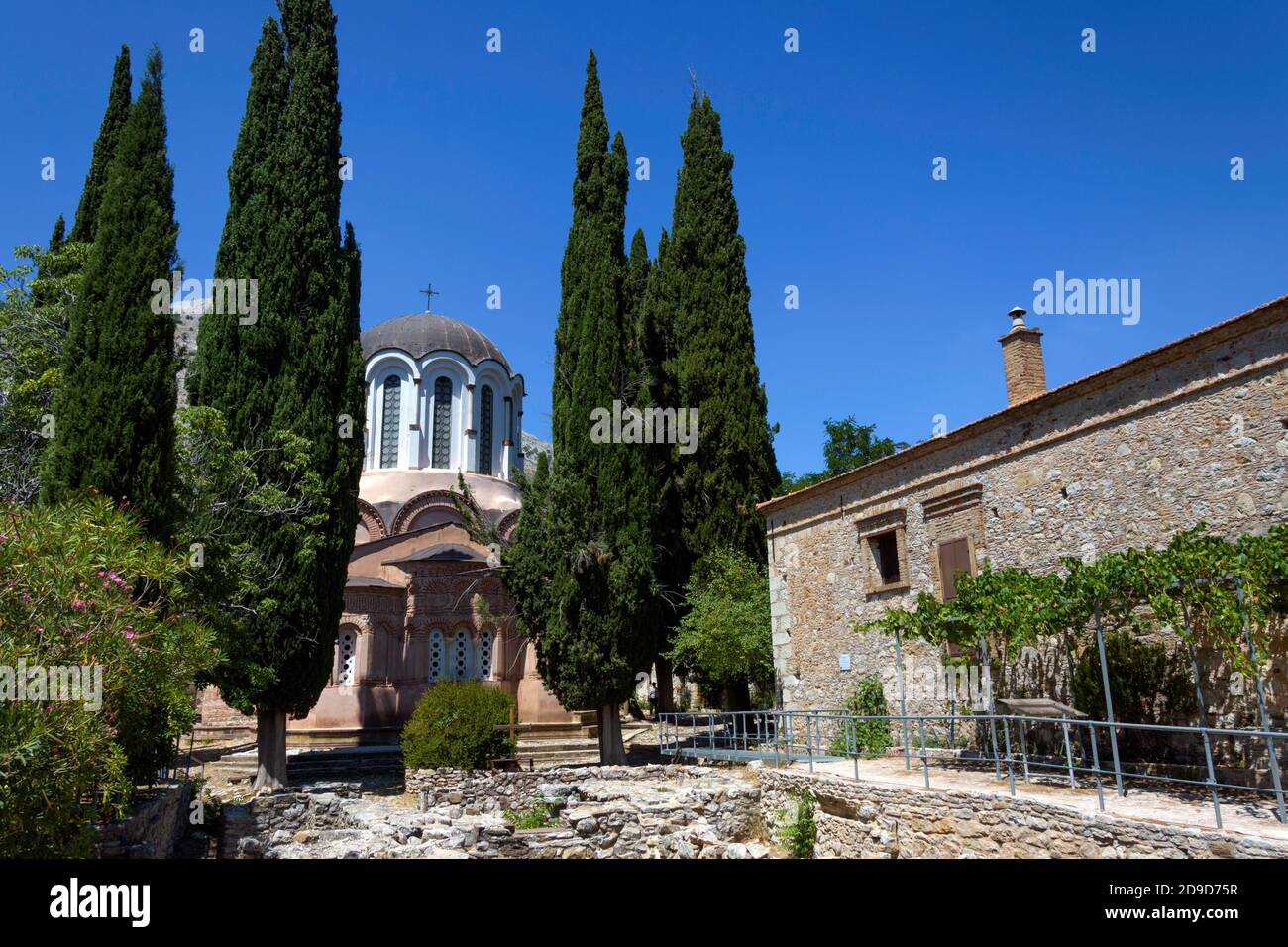 Monastery nea moni in chios hi-res stock photography and images - Alamy