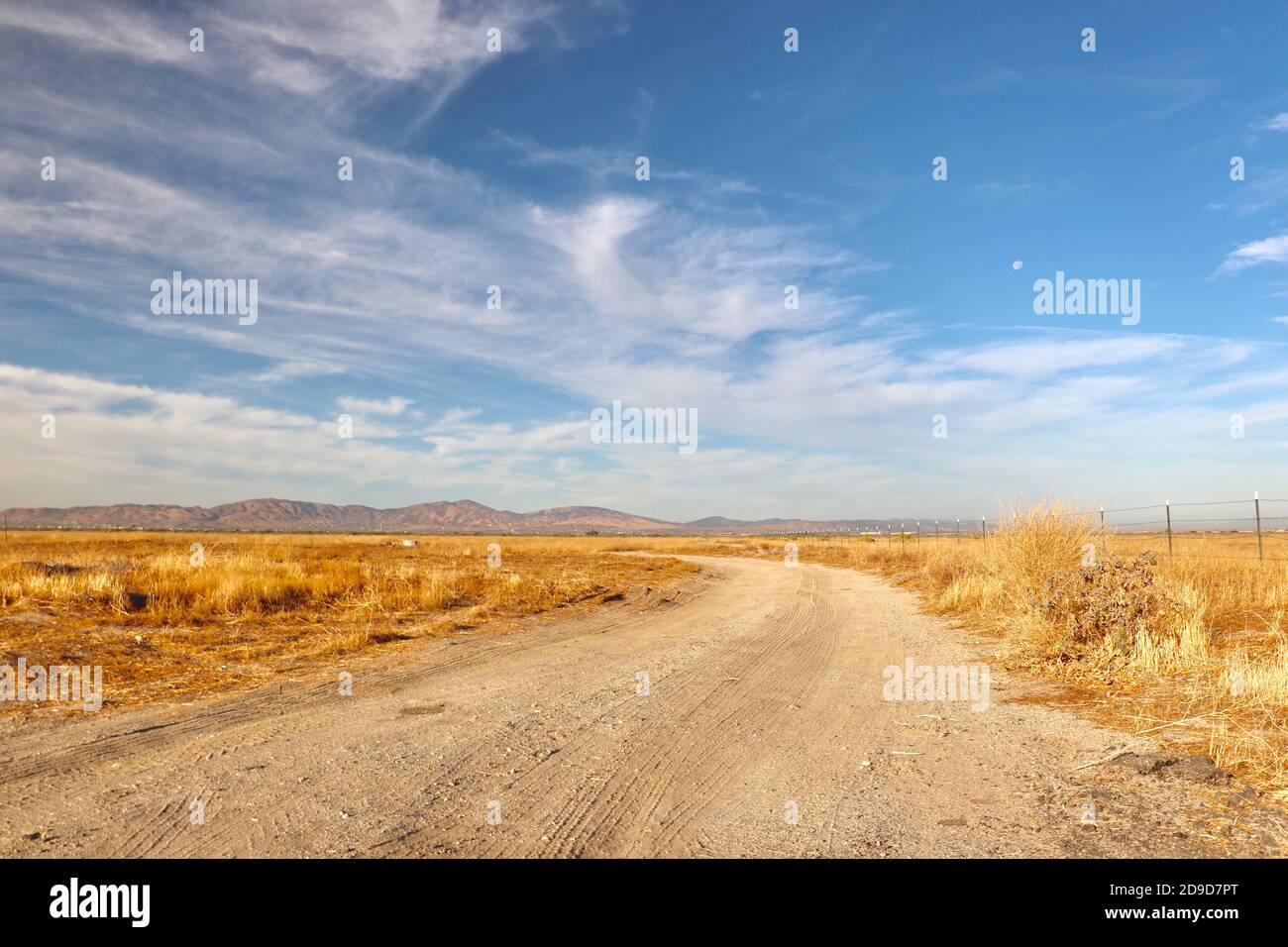 Landscape view of the desert in Southern California Stock Photo - Alamy