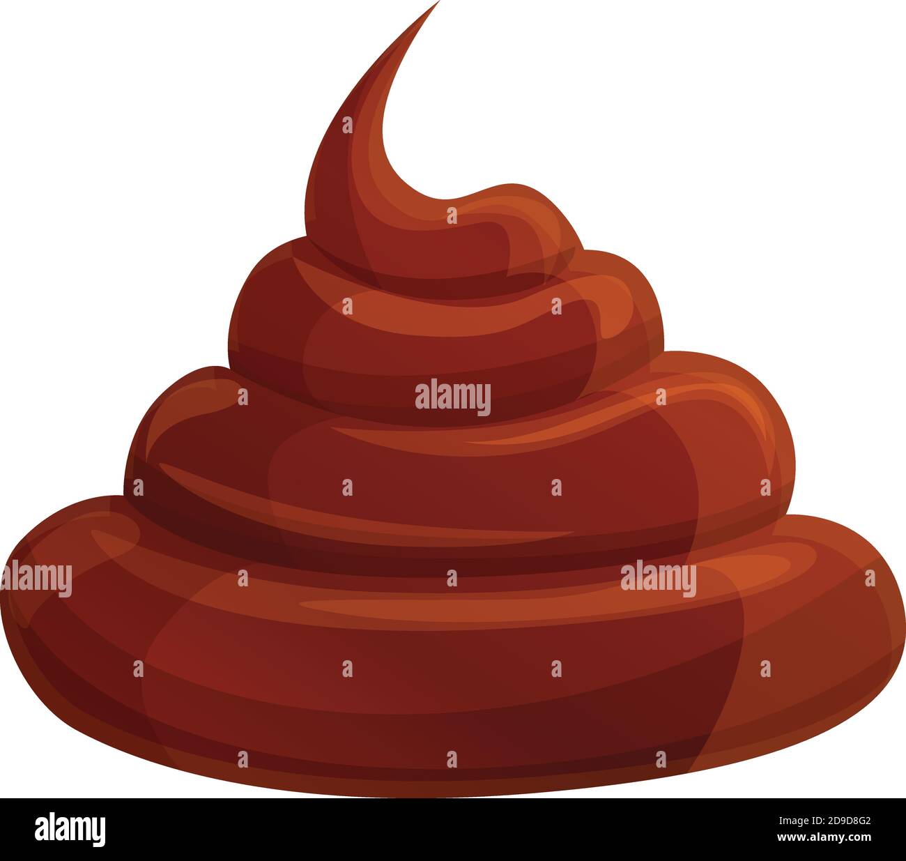 Fresh chocolate paste icon. Cartoon of fresh chocolate paste vector ...