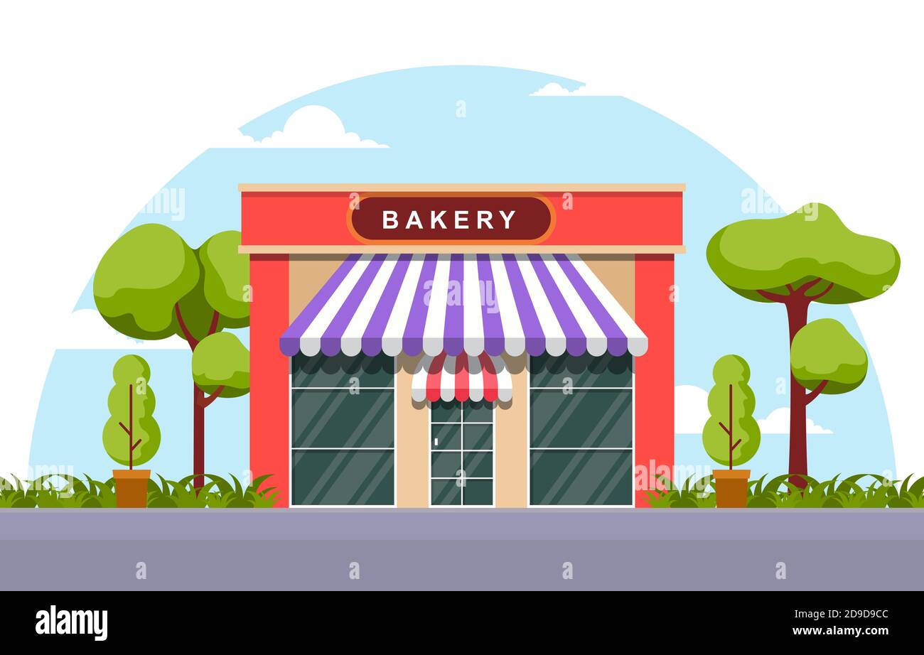 Outdoor market cake Stock Vector Images - Alamy