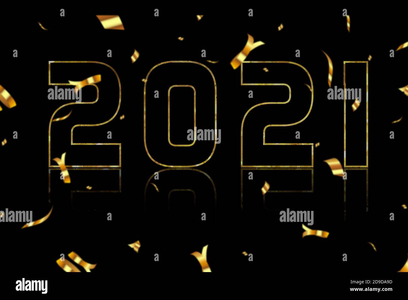 Computer drawing number 2021 Stock Photo - Alamy