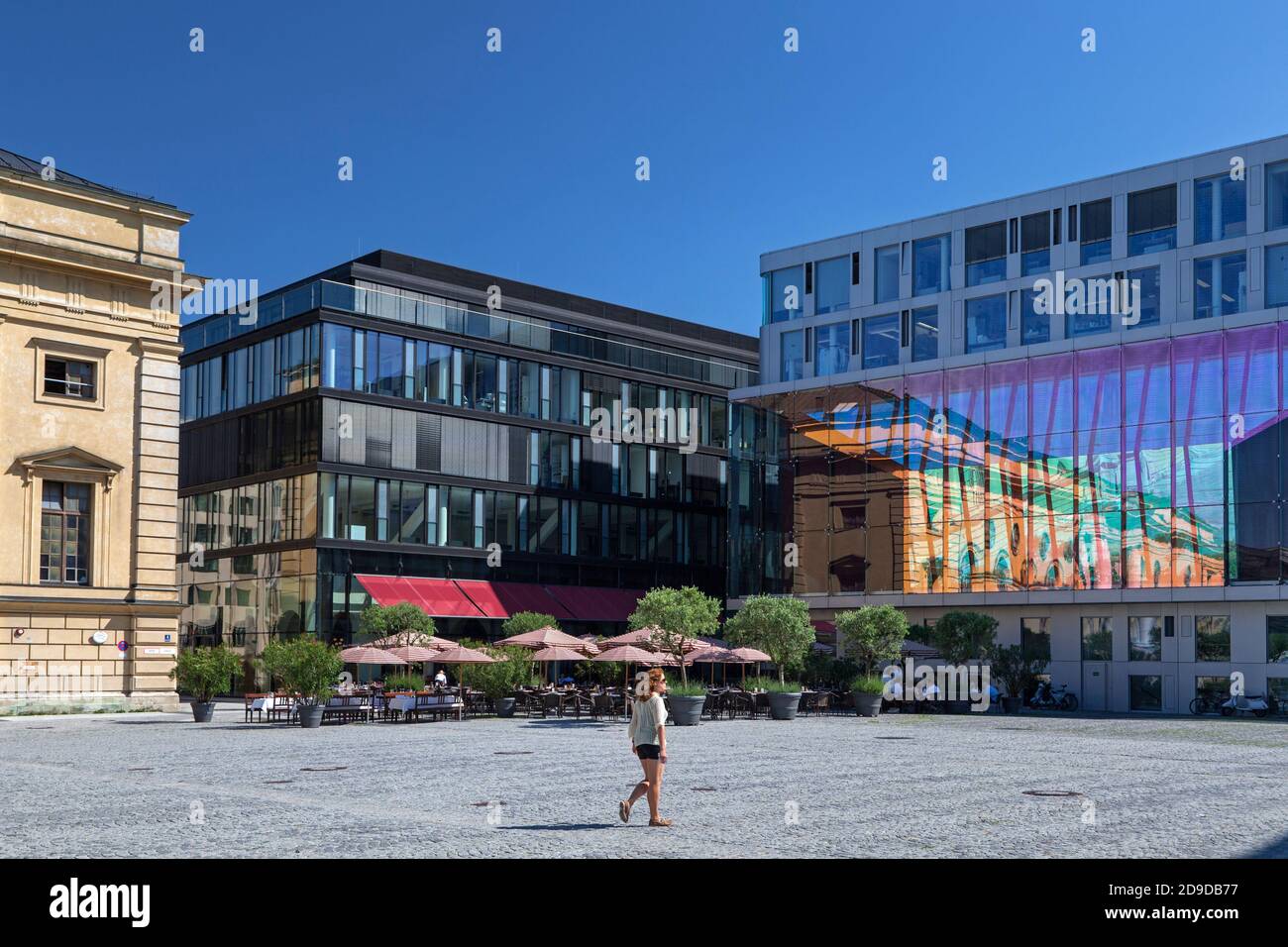 geography / travel, Germany, Bavaria, Munich, building at Marstallplatz ...