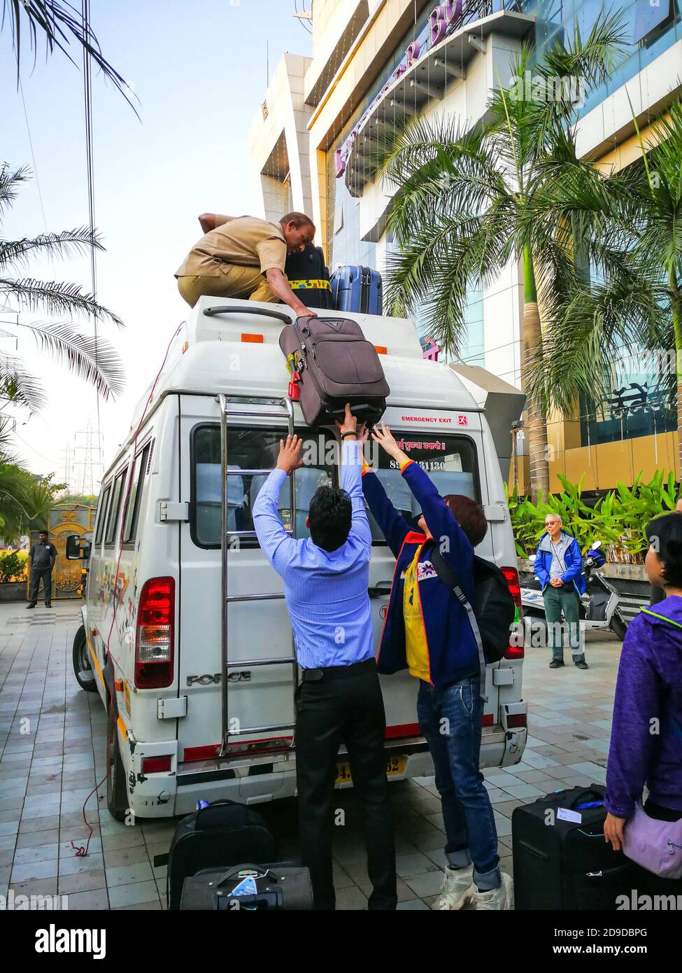 Car luggage carrier hi-res stock photography and images - Alamy