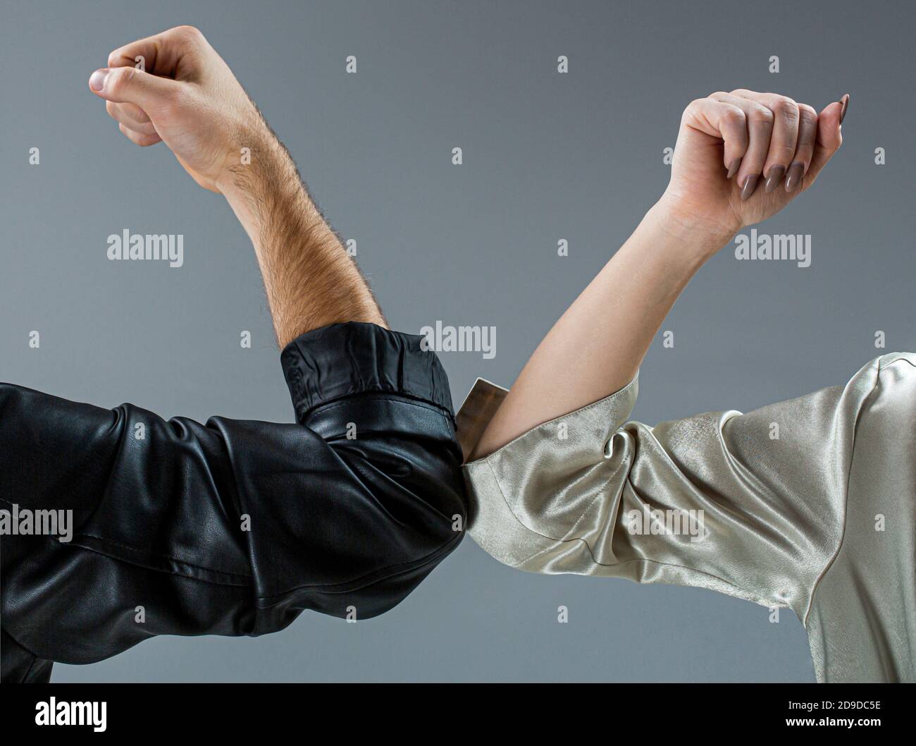 Elbow bump hi-res stock photography and images - Alamy