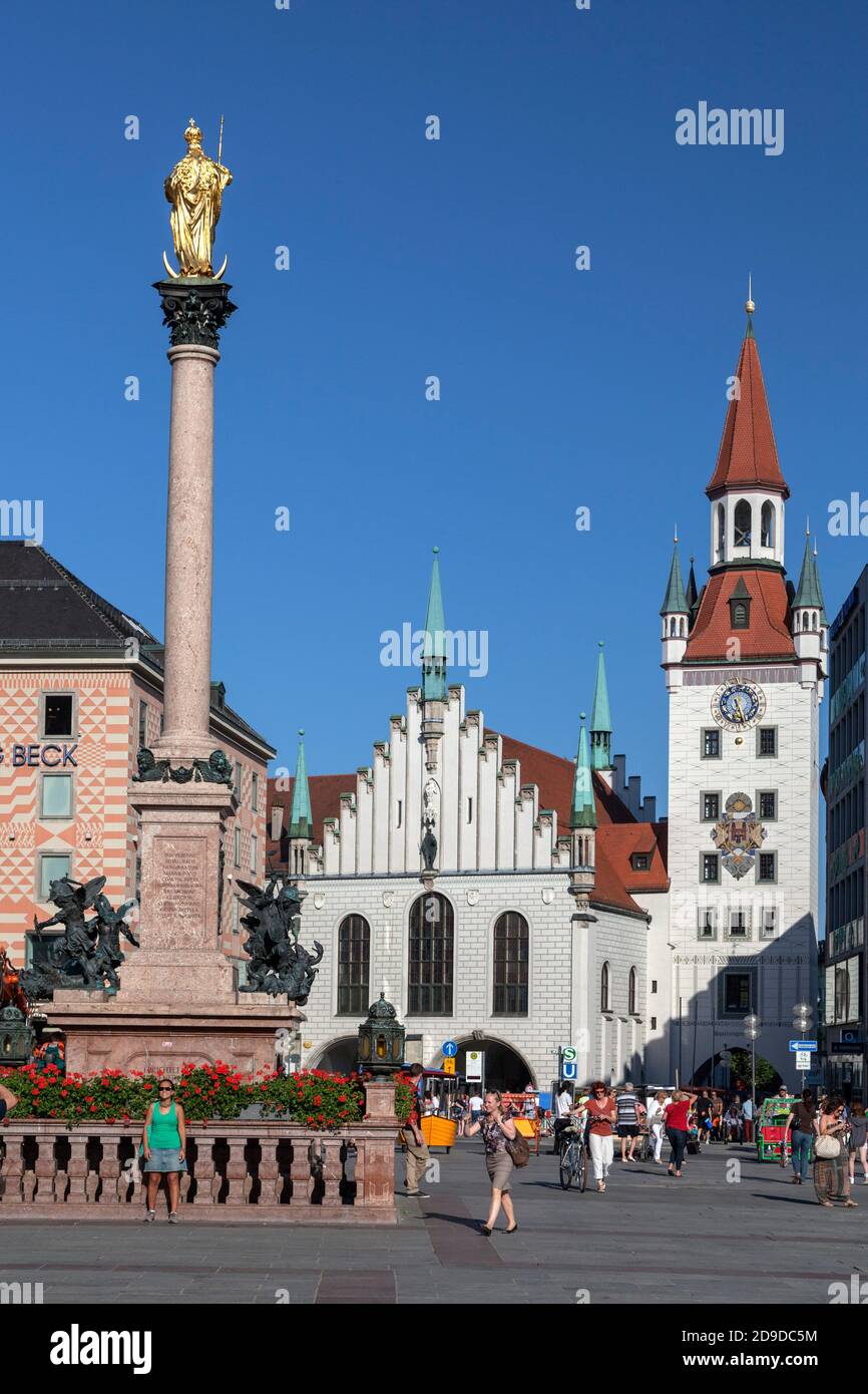 Marian columns hi-res stock photography and images - Alamy