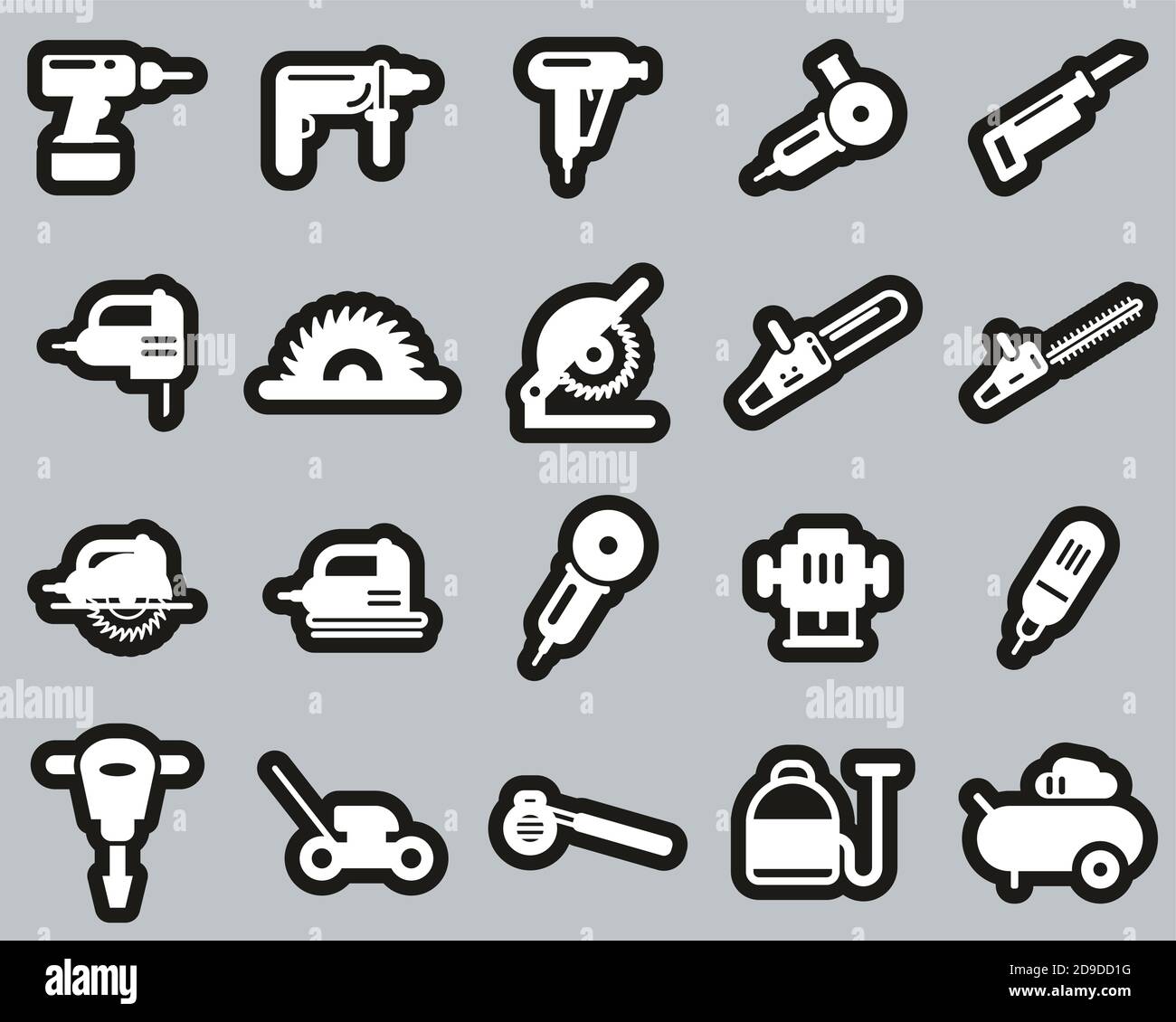 Electric drill sticker hi-res stock photography and images - Alamy