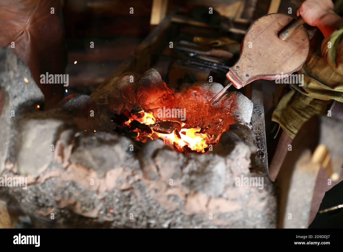 Fanning the fire hi-res stock photography and images - Alamy