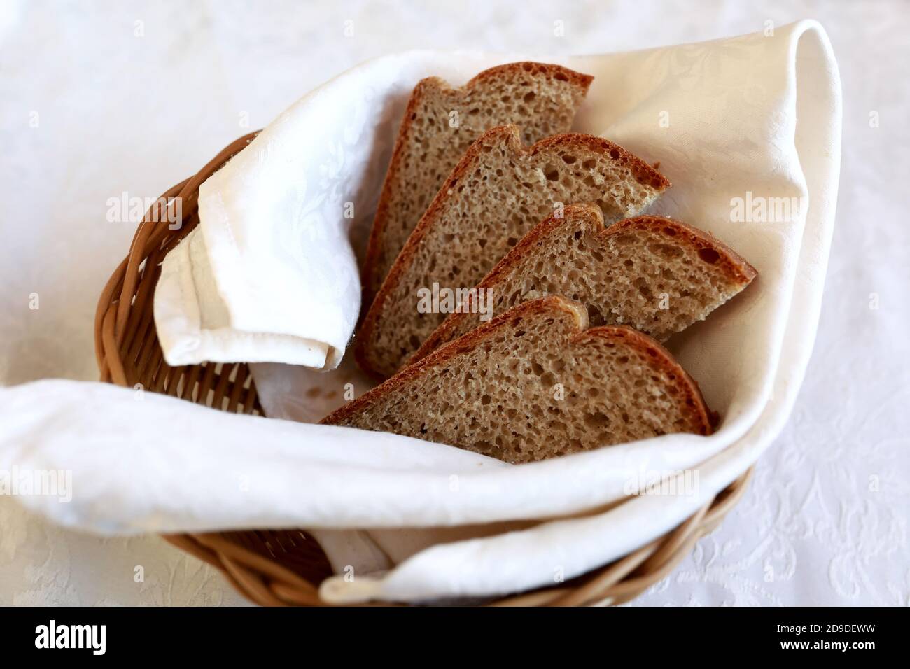 Pieces gray bread in hi-res stock photography and images - Alamy