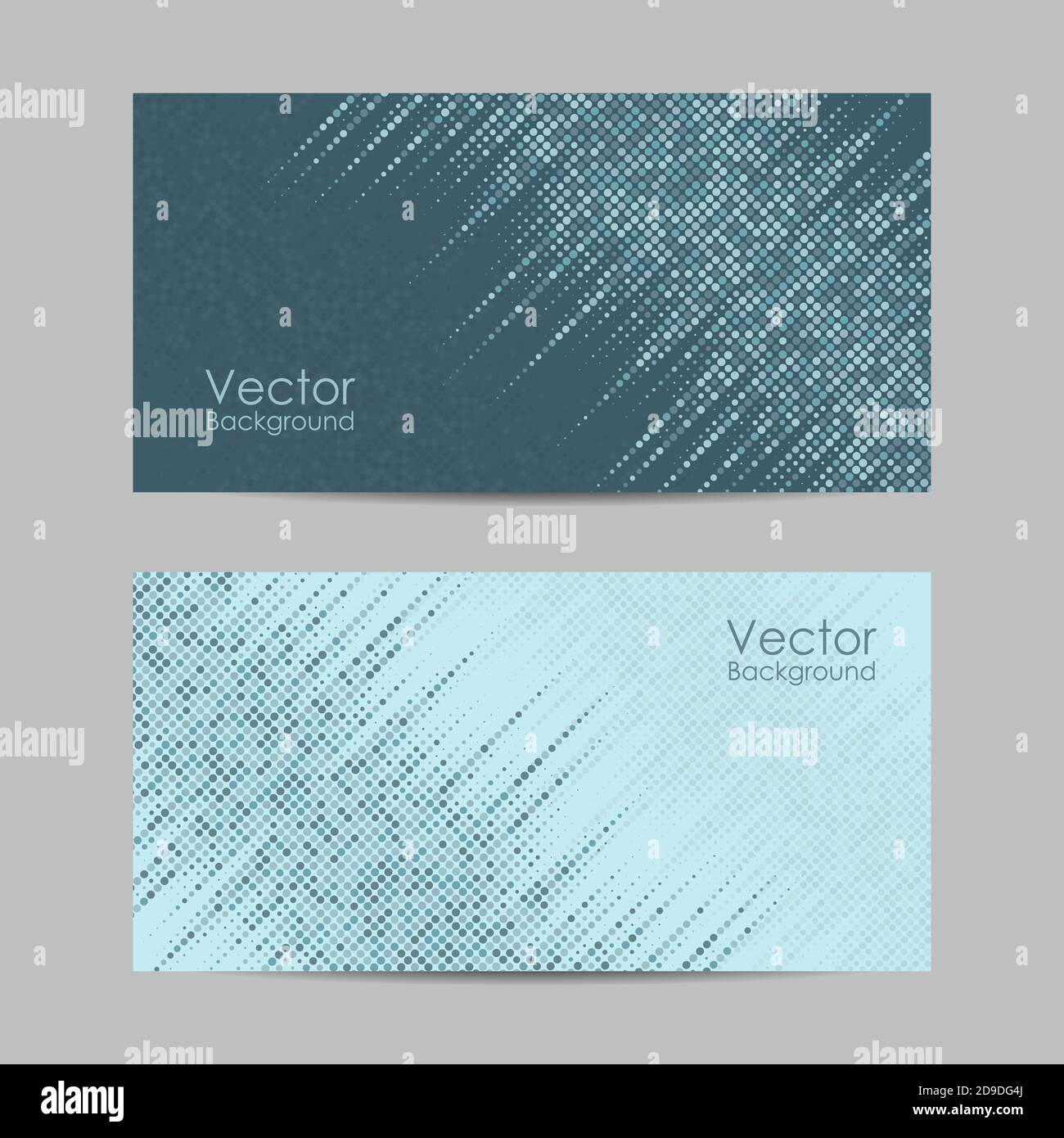 Set of banners with dots. Vector illustration Stock Vector Image & Art ...