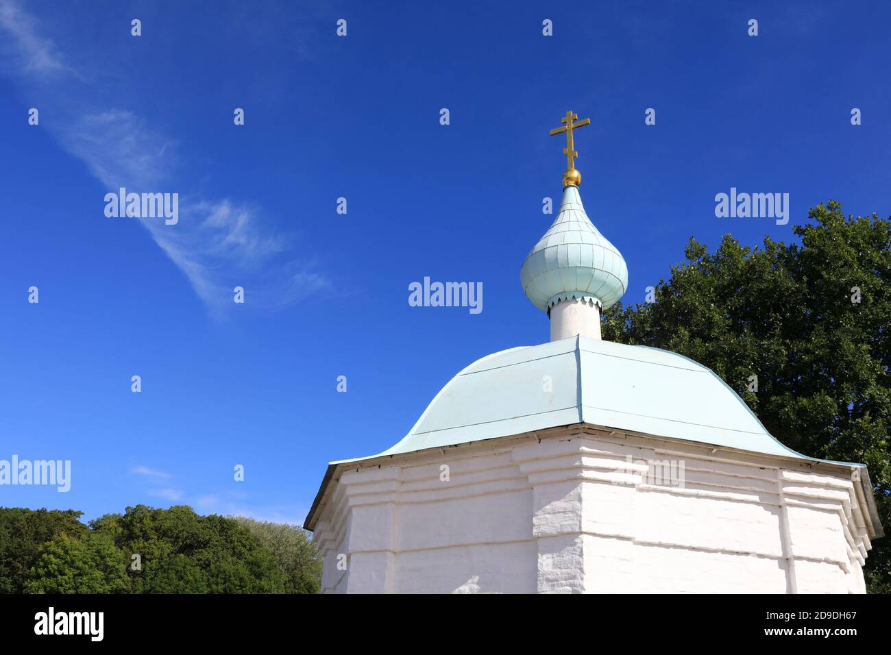 Dome of chapel in Valaam monastery, Russia Stock Photo - Alamy