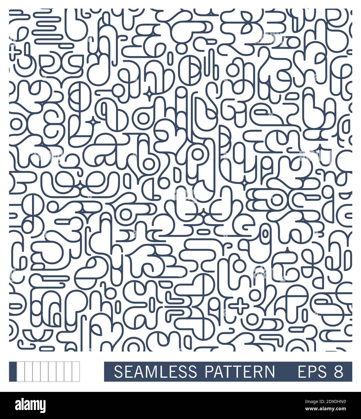 Seamless sci fi background Cut Out Stock Images & Pictures - Alamy