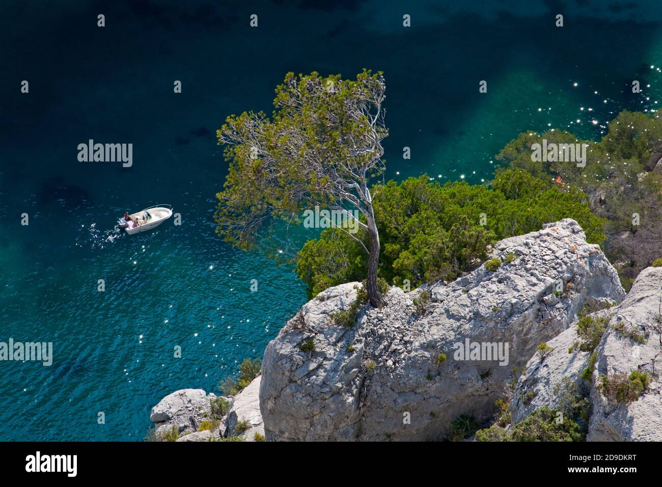 geography / travel, France, cassis, bay Calanque En-Vau at cassis ...