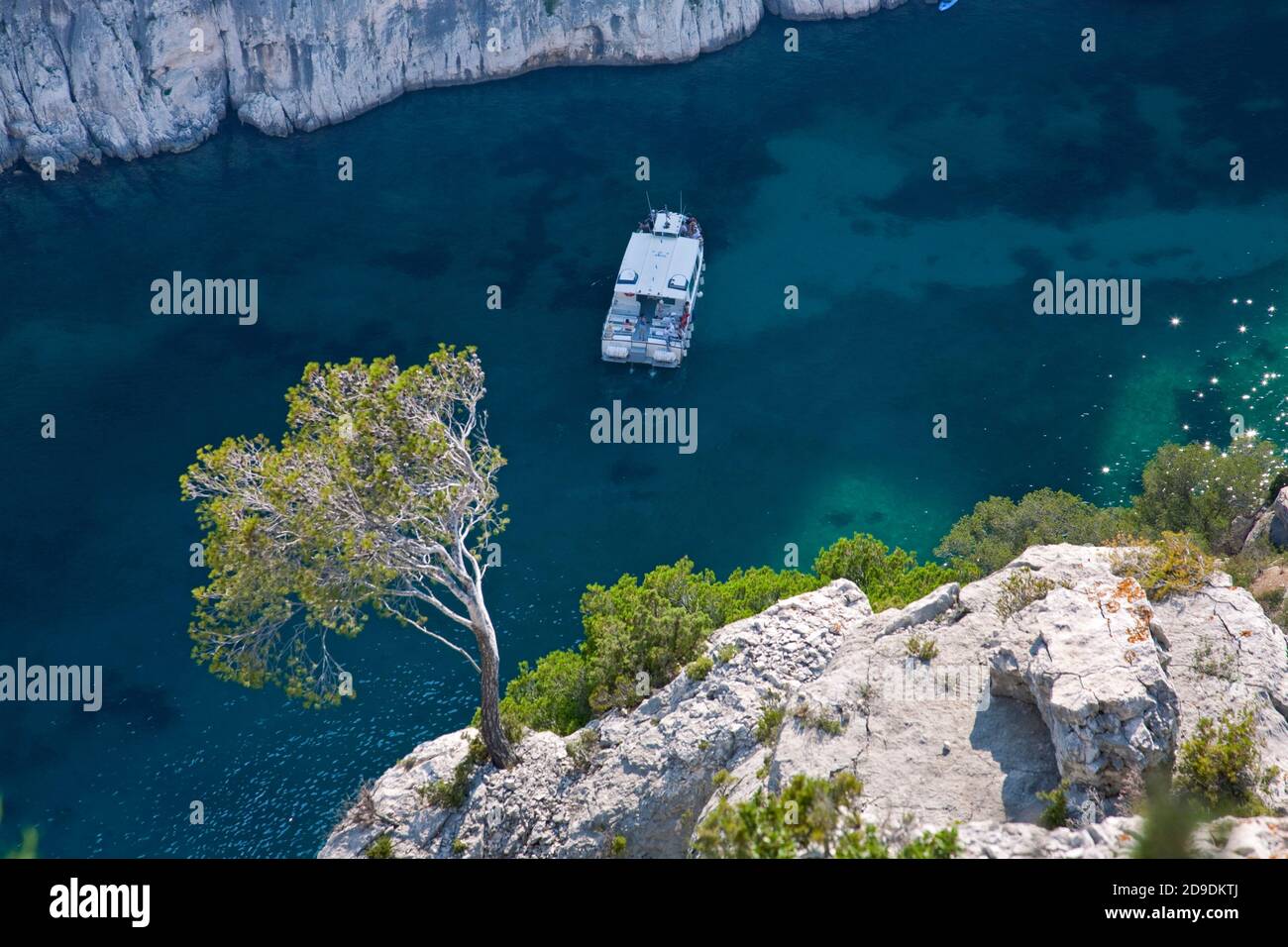 geography / travel, France, cassis, bay Calanque En-Vau at cassis ...