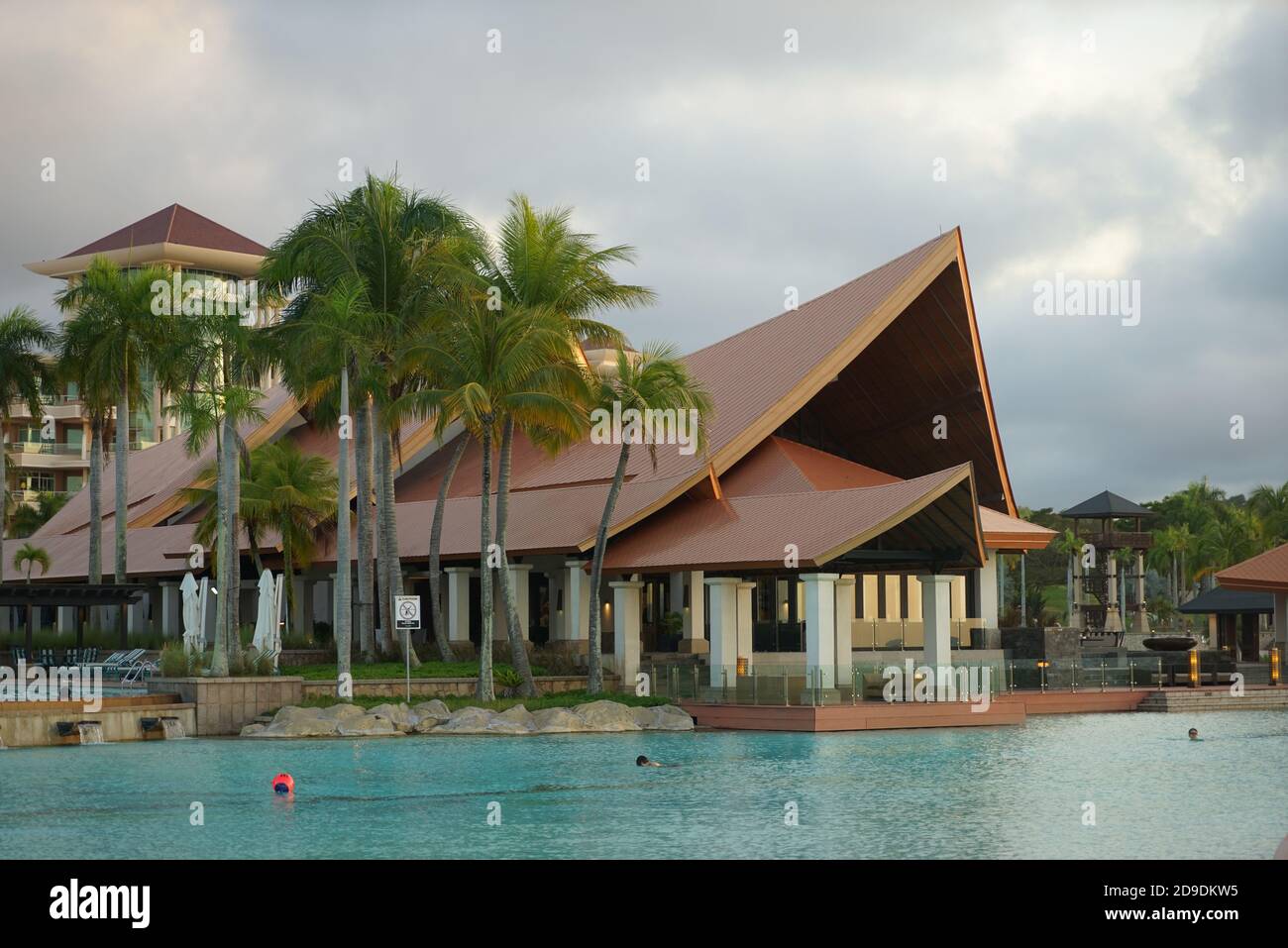 Brunei urban architecture Stock Photo - Alamy
