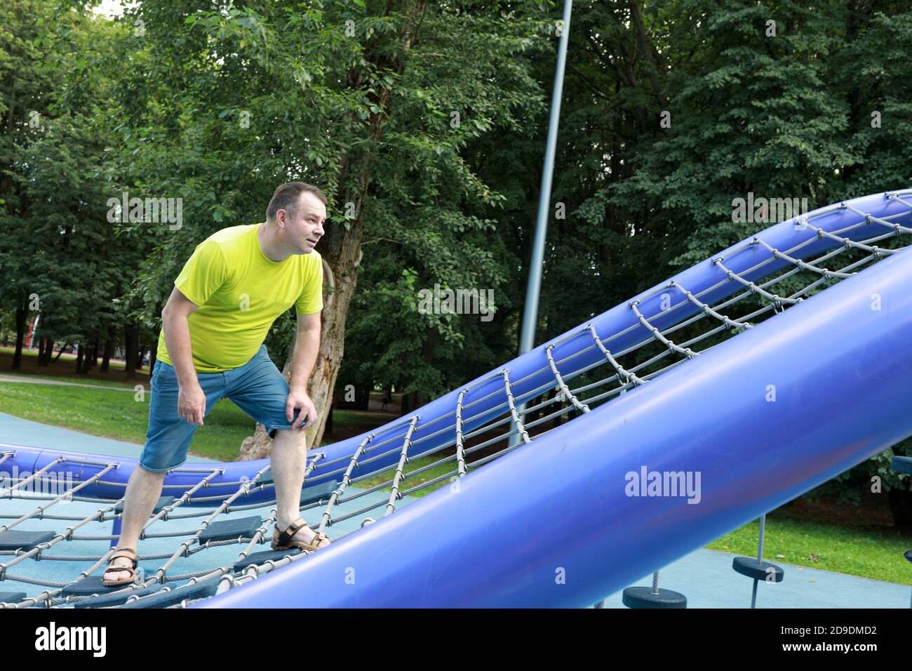 Gym obstacle course hi-res stock photography and images - Alamy