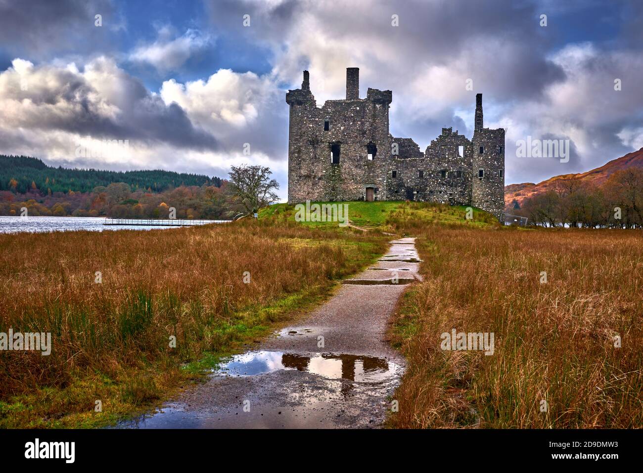 Kilchurn Castle (KC1 Stock Photo - Alamy