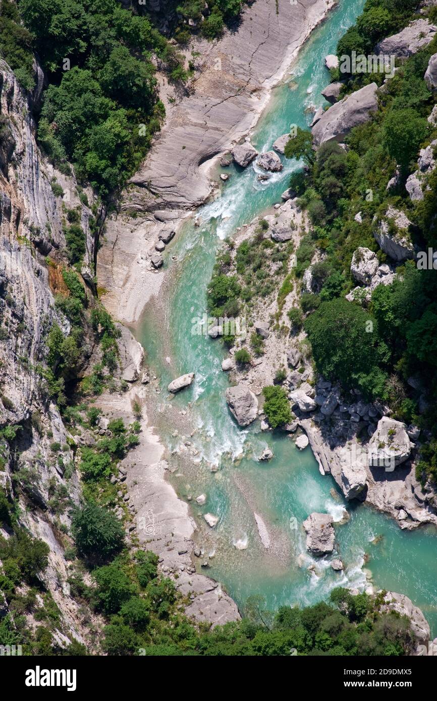 geography / travel, France, Rougon, Verdon Gorge in the natural ...