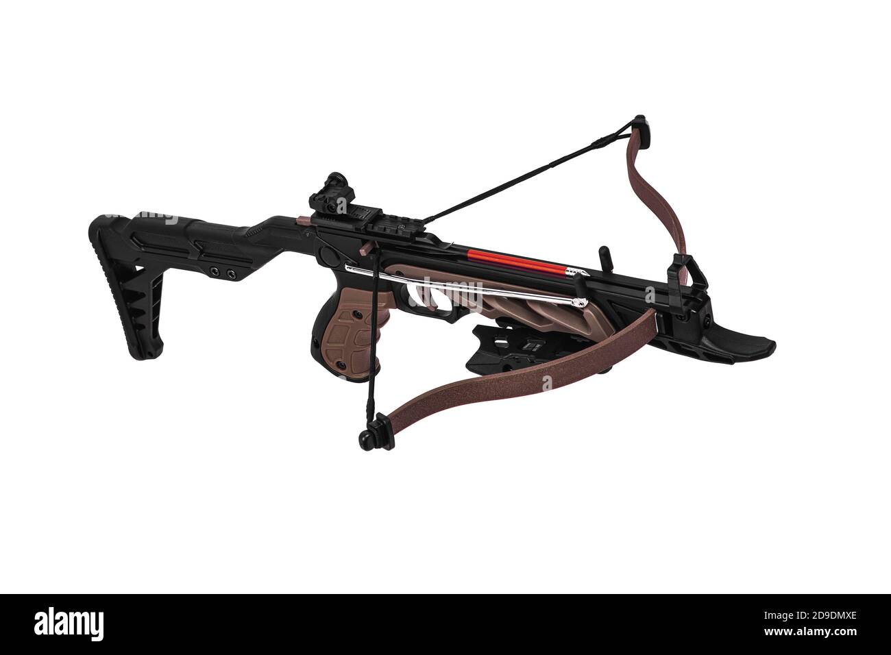 Modern crossbow isolate on a white background. Quiet weapon for hunting ...