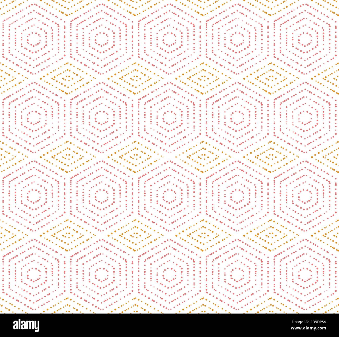 Hexagonal pattern seamless Cut Out Stock Images & Pictures - Alamy