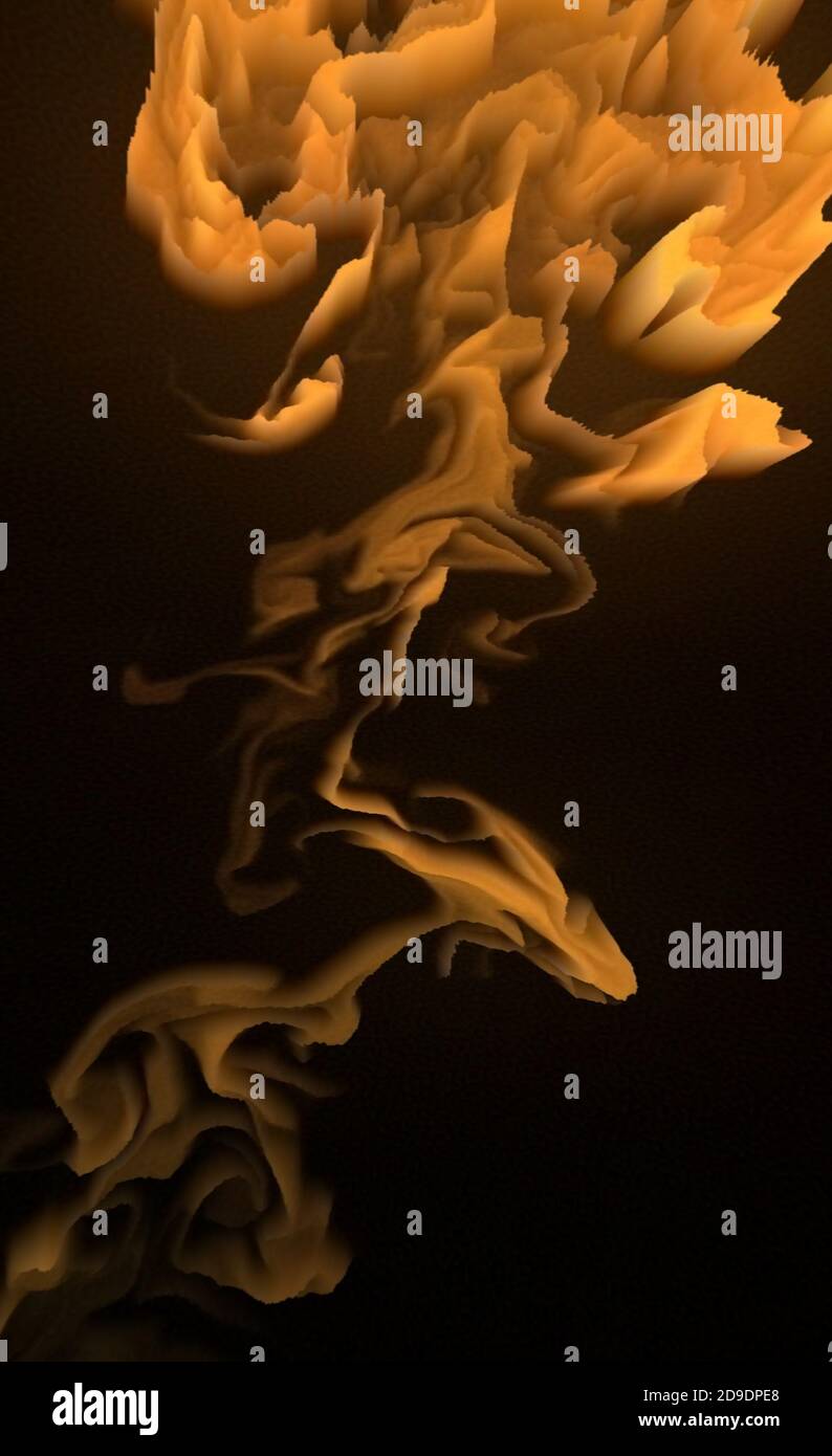 Fire illustration made with thehelp of graphics editing and formatting ...