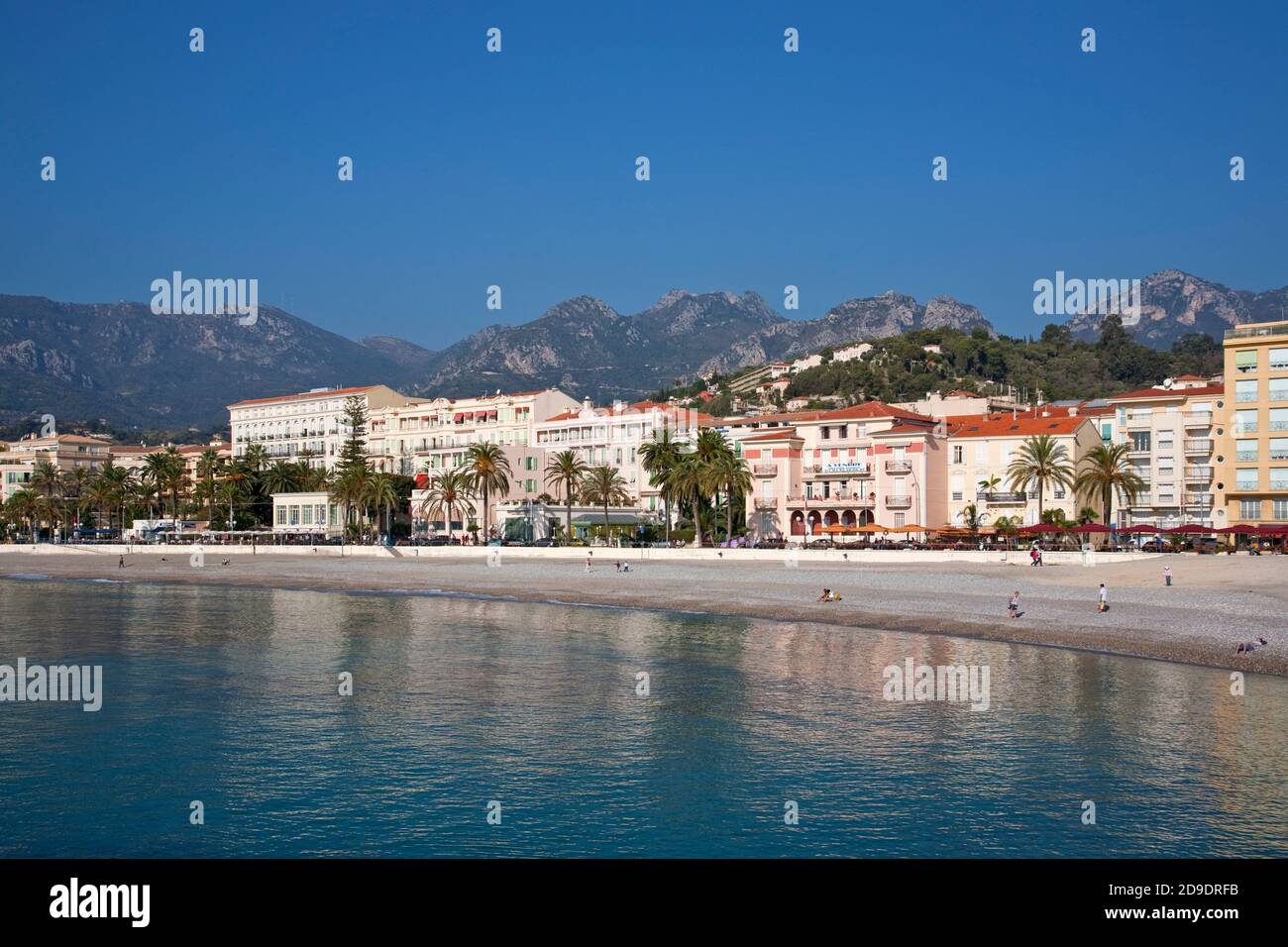 geography / travel, France, Menton, view at Menton, French Riviera ...