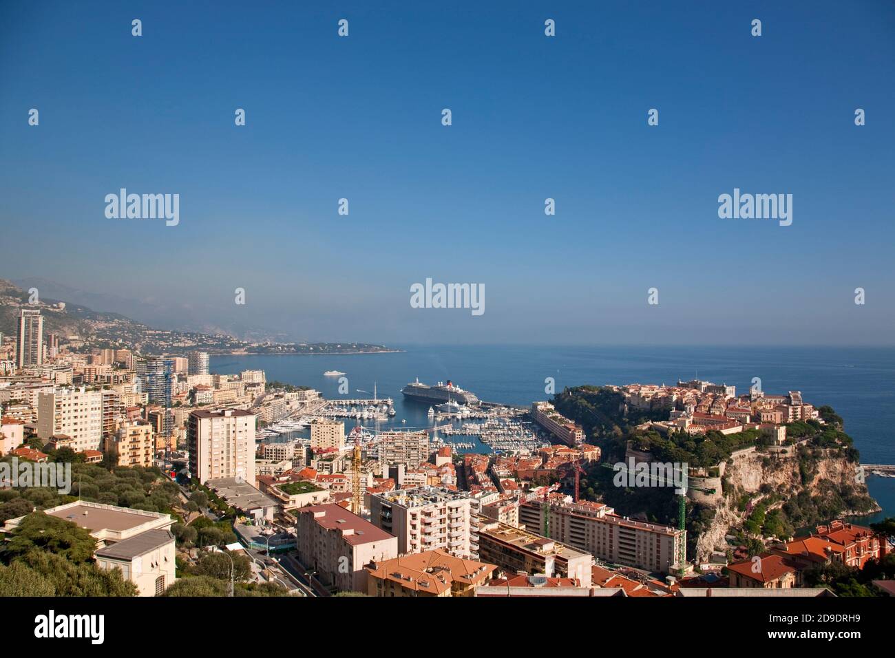 geography / travel, Monaco, Monaco, Les Moneghetti, view across ...