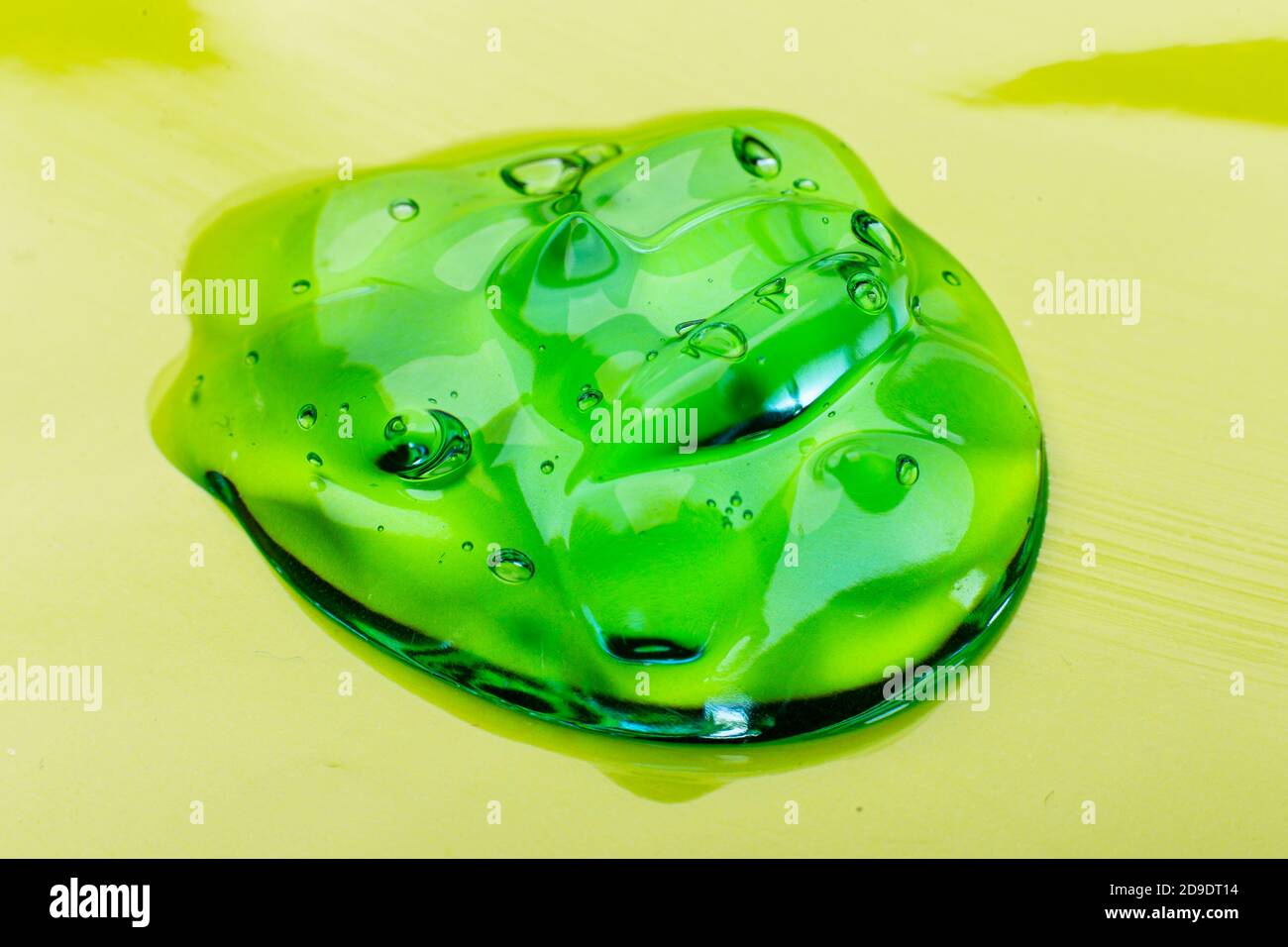 Squeezed cosmetic clear cream gel texture Iisolated on white background ...
