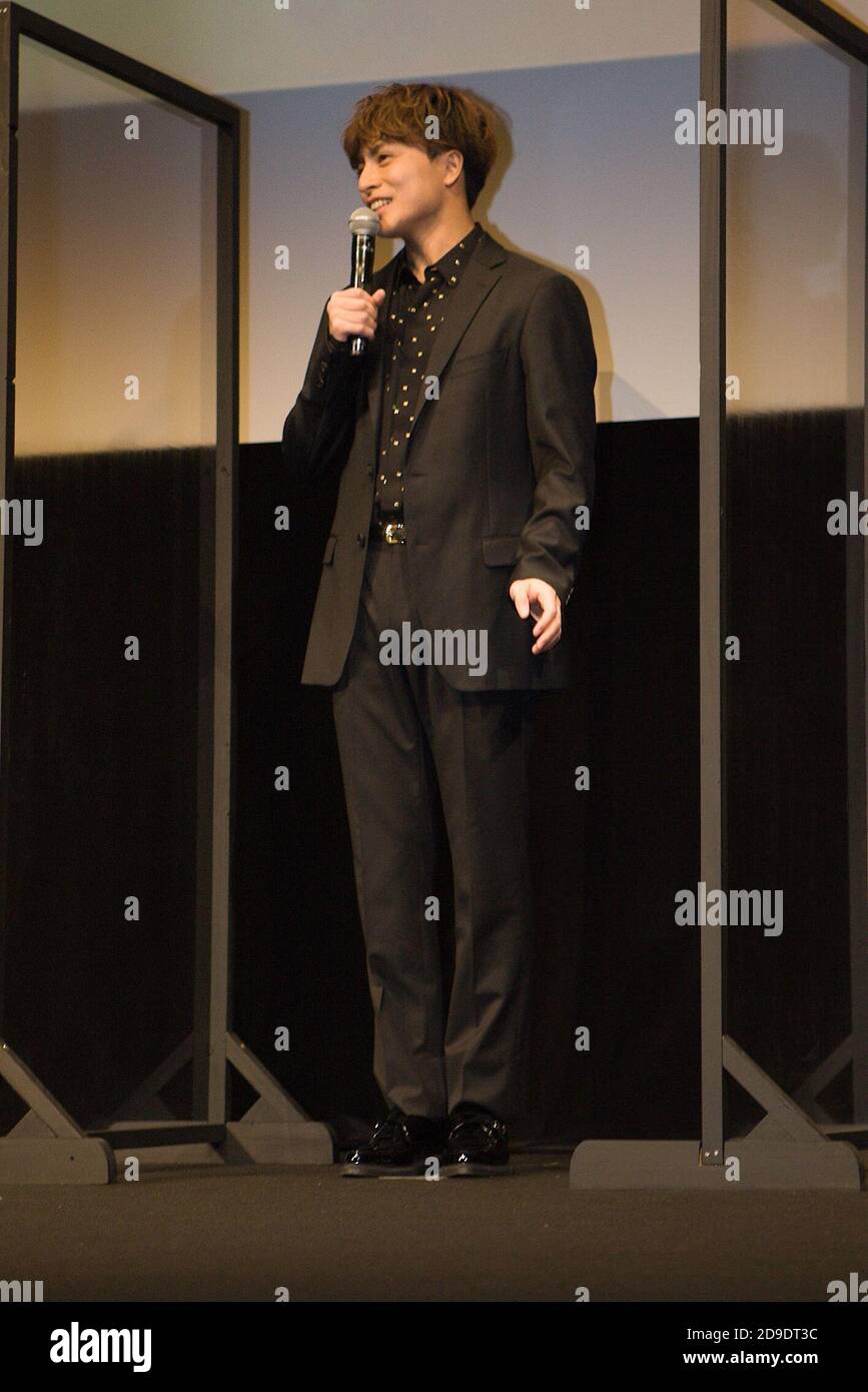 Tokyo, Japan. 5th Nov, 2020. Premiere and Roadshow of "One in a Hundred ...