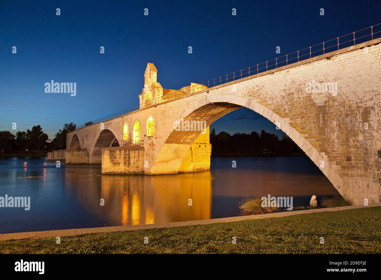 geography / travel, France, Avignon, bridge across the Pontian Saint ...