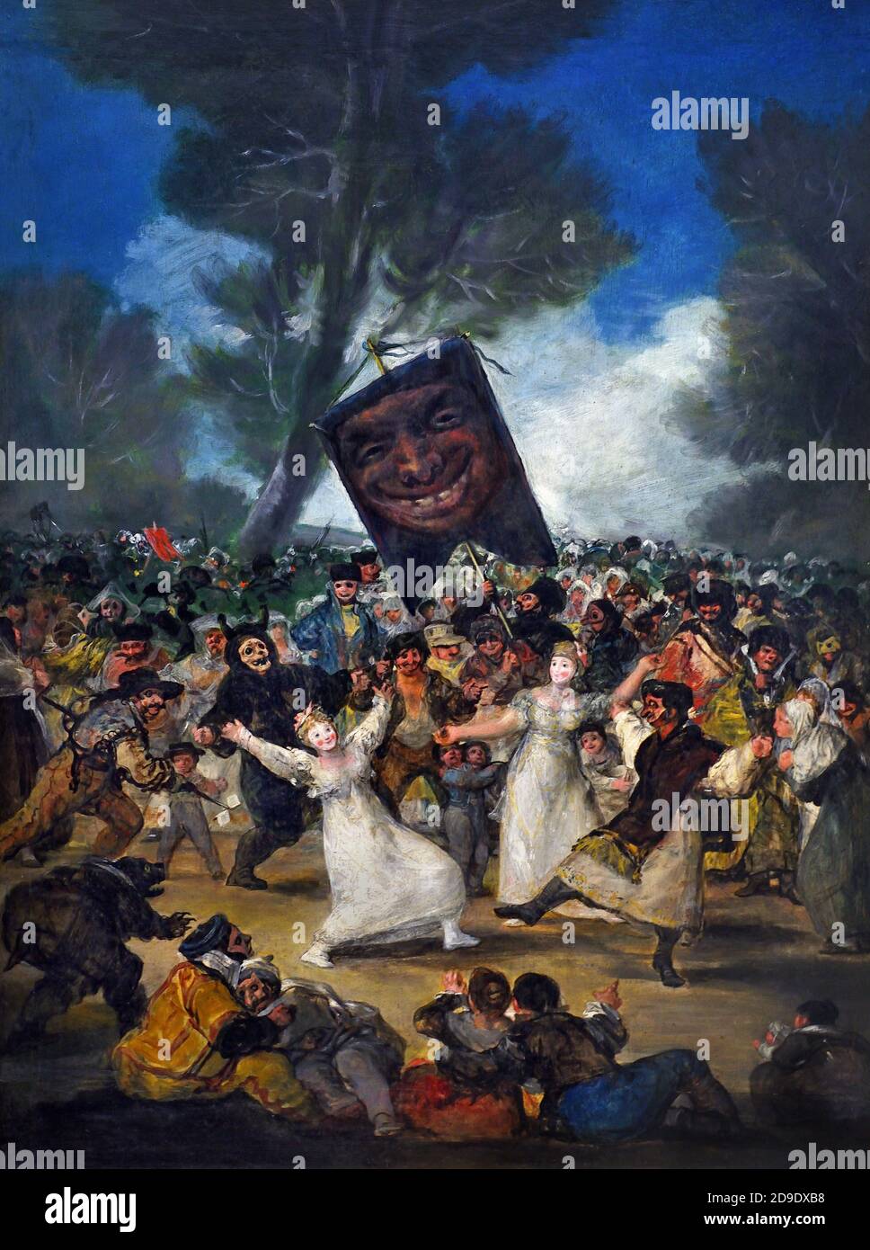 The Burial Of The Sardine El Entierro De La Sardina 1812 1819