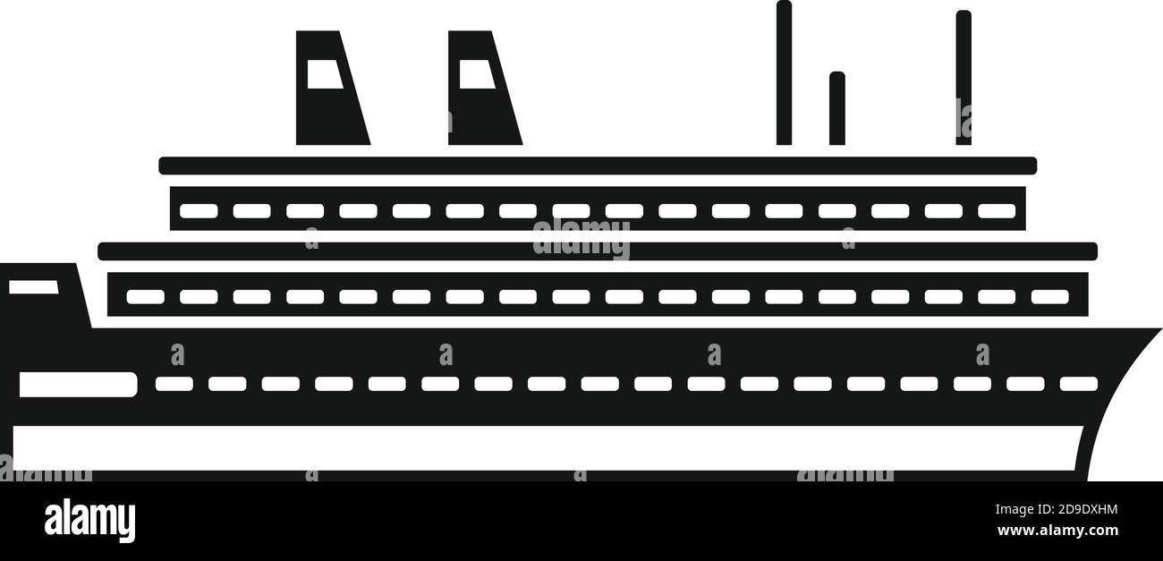 Marine cruise icon, simple style Stock Vector Image & Art - Alamy