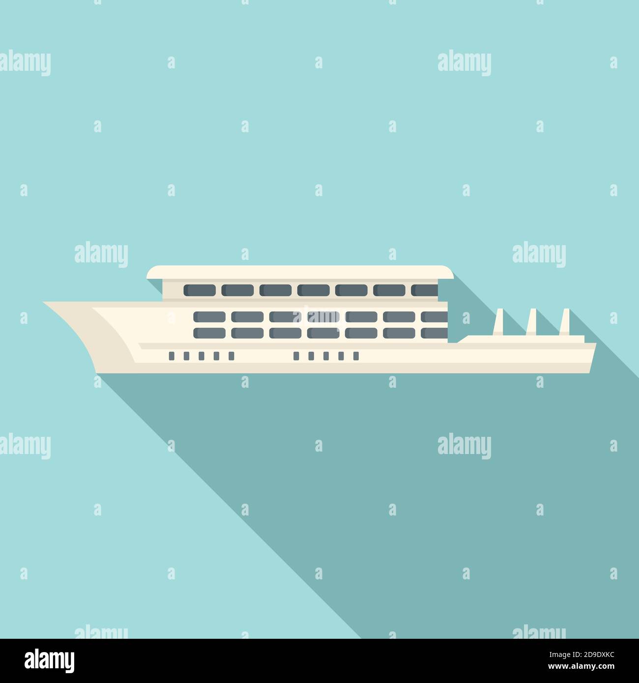Wood cruise icon, flat style Stock Vector Image & Art - Alamy