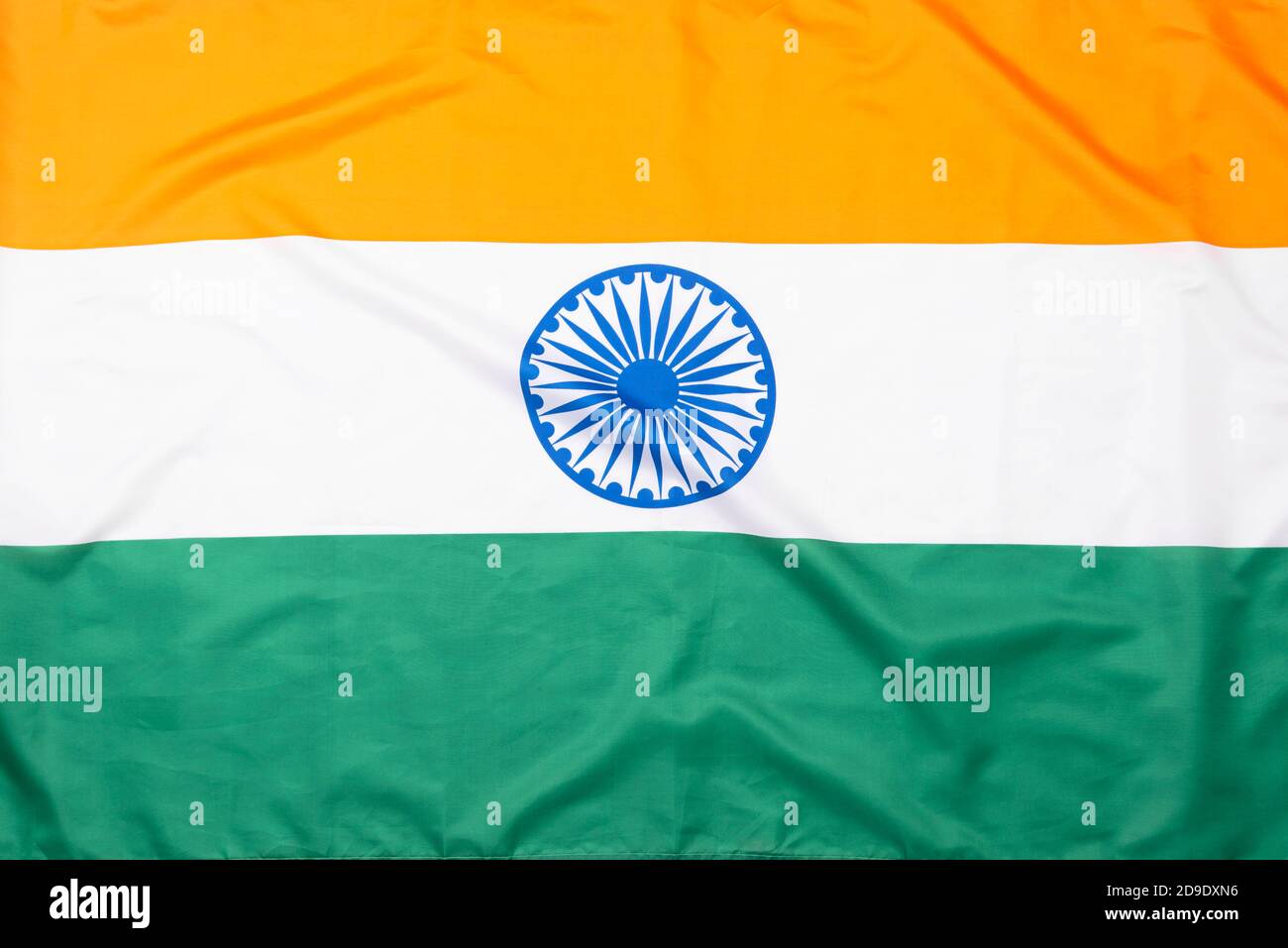 India flag, fabric Indian flag , texture or background Stock Photo - Alamy