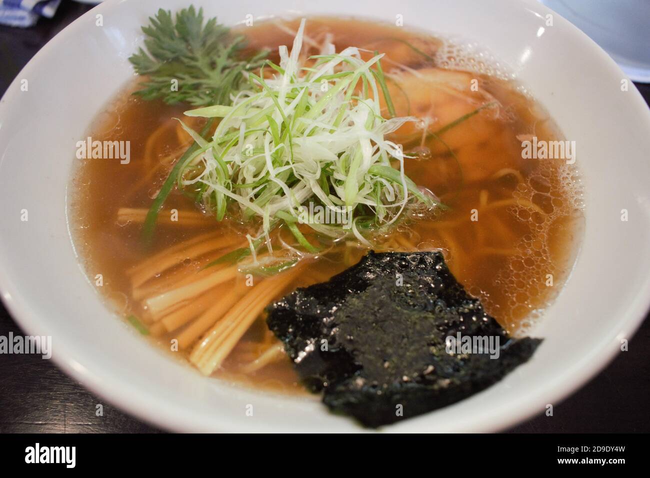 Bowl of Shoyu Ramen in Sapporo, Hokkaido, Japan Stock Photo - Alamy