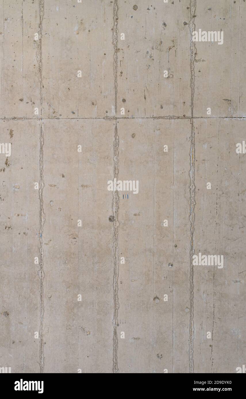 Light colored, concrete panels background. Vertical photo Stock Photo ...